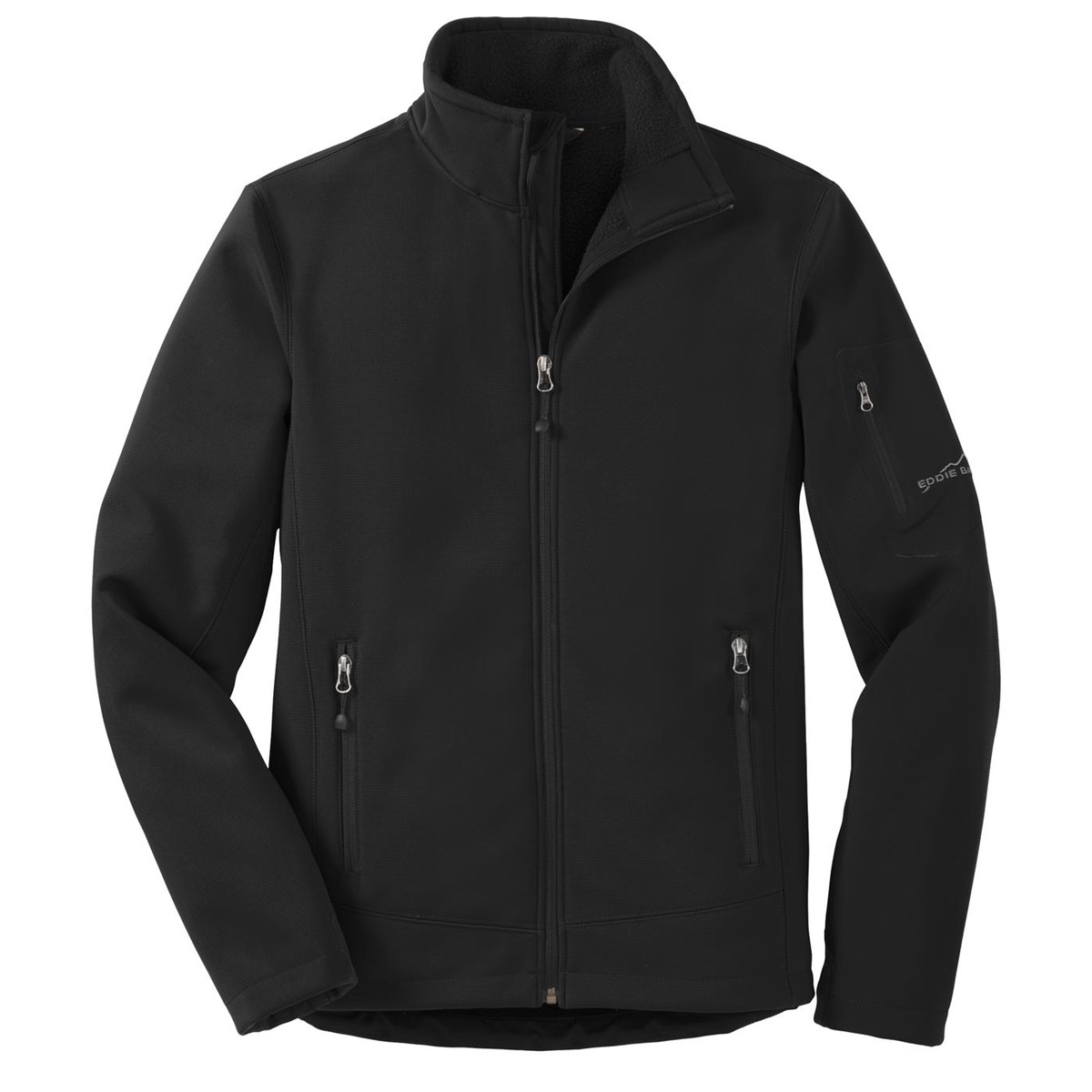 Eddie Bauer EB534 Rugged Ripstop Soft Shell Jacket - Black/Black | Full ...
