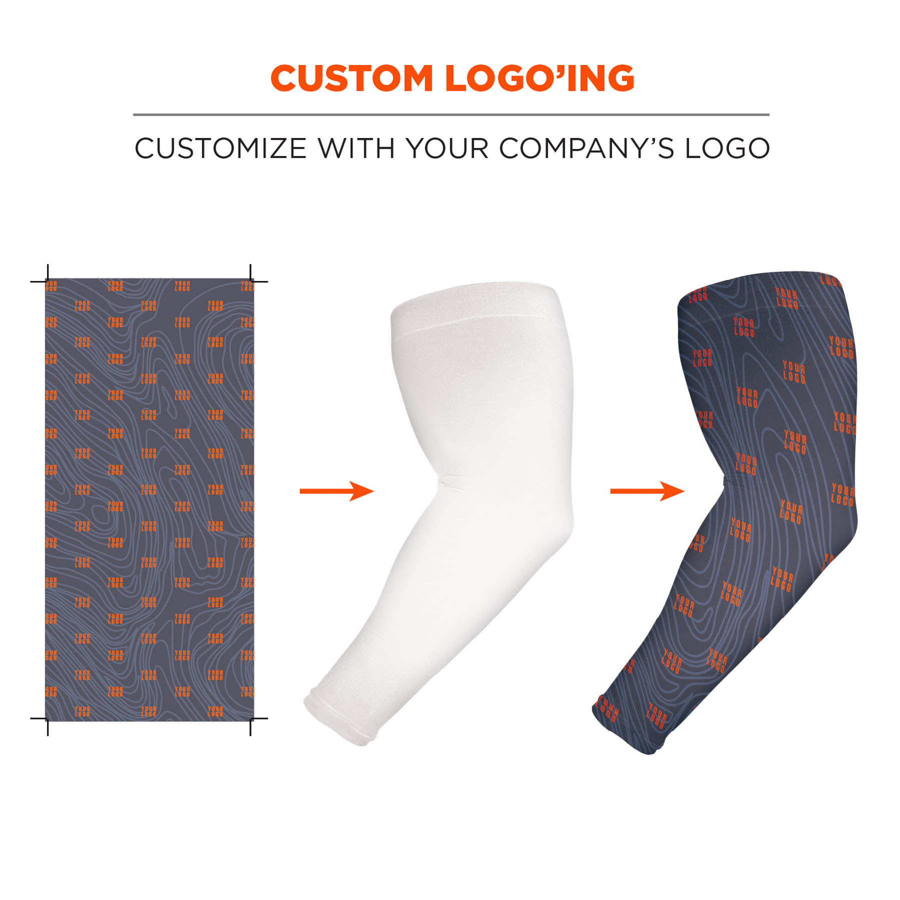 Ergodyne Chill-Its 6695 Sun Protection Arm Sleeves - American Flag ...