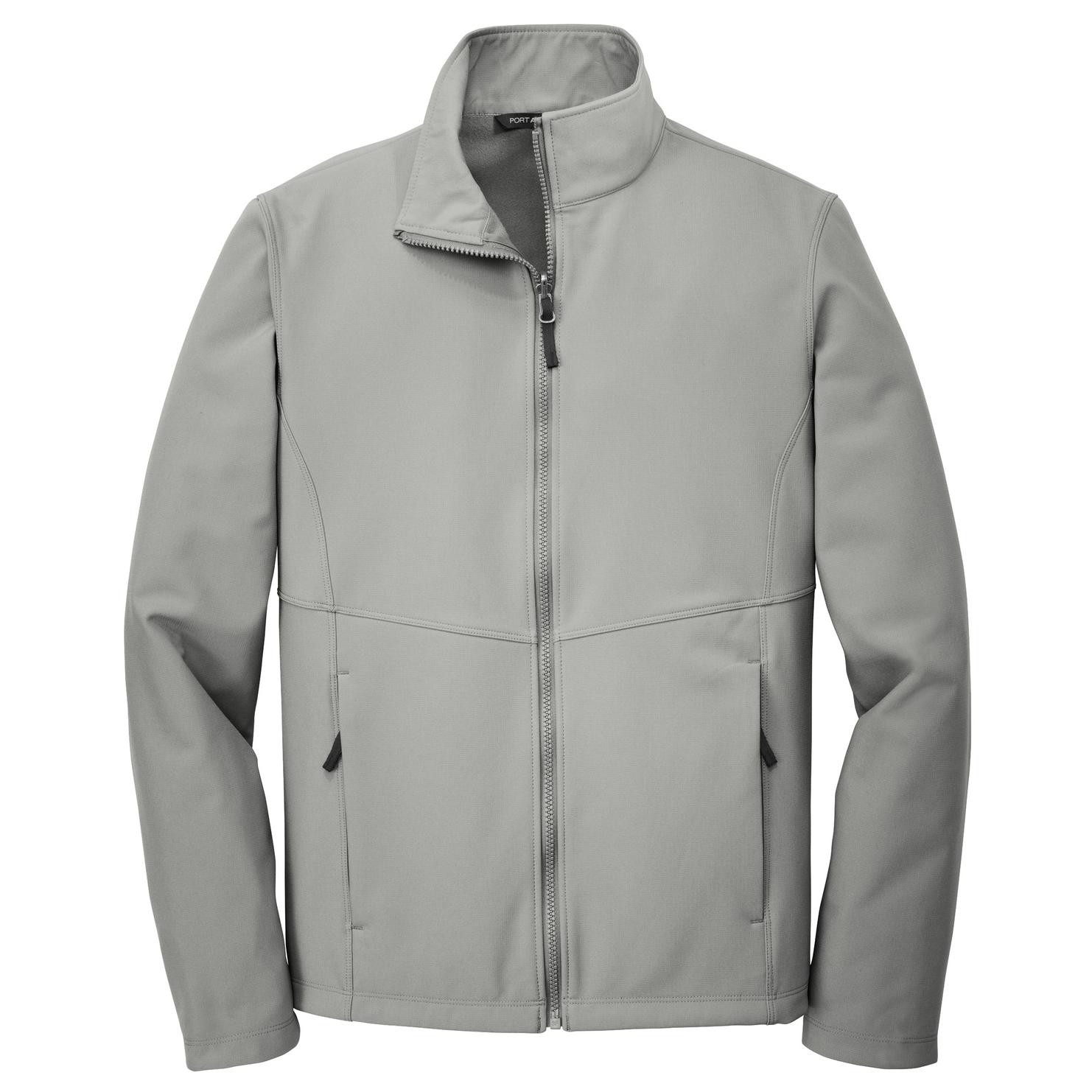 Port Authority J901 Collective Soft Shell Jacket - Gusty Grey | Full Source