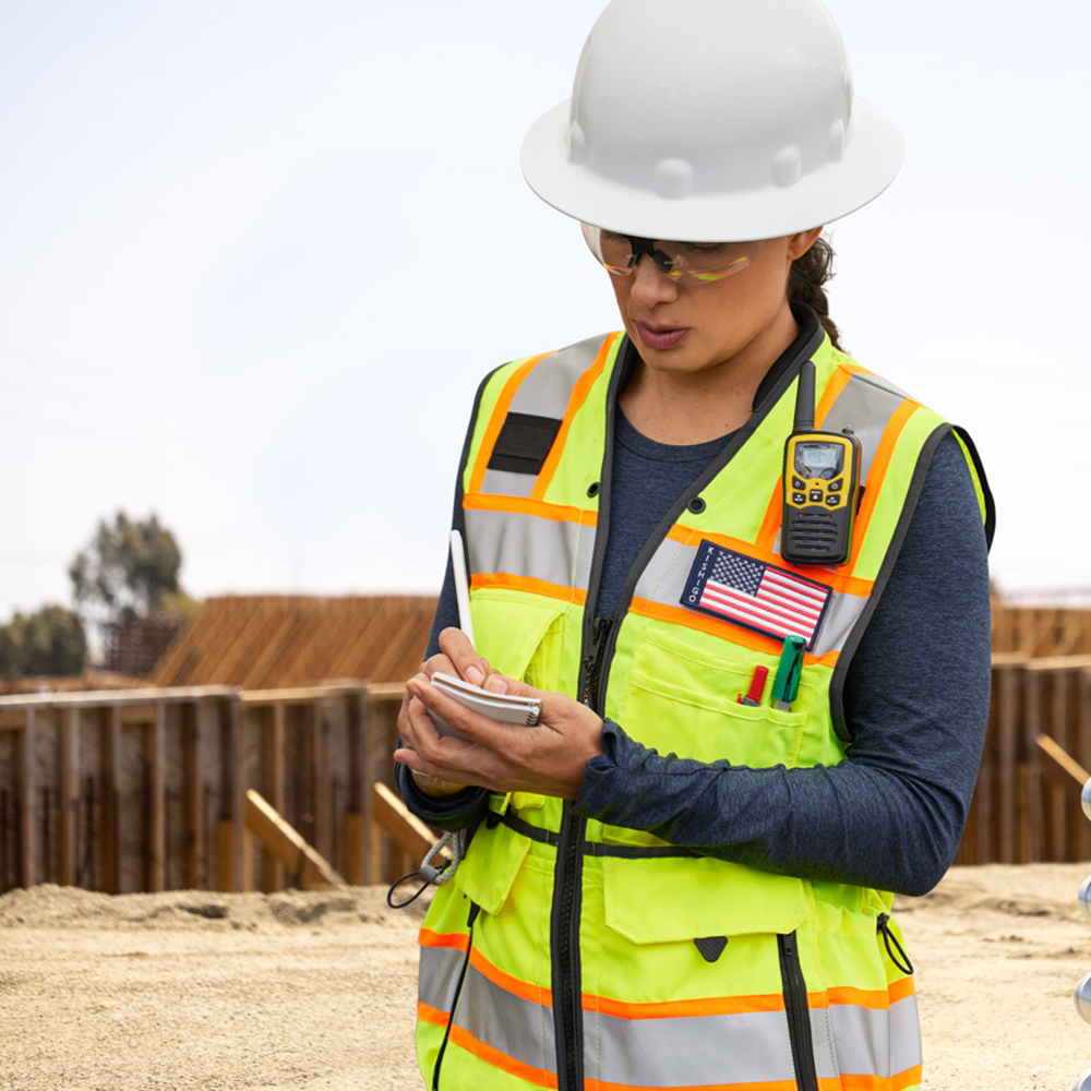 Kishigo 1824 Women's Ultimate Construction Safety Vest - Yellow/Lime ...