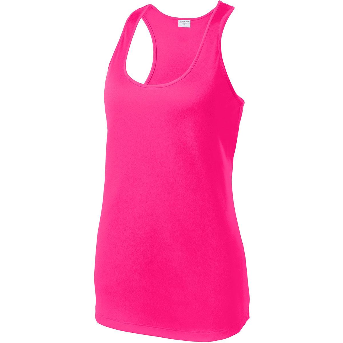 Sport-Tek LST356 Ladies PosiCharge Competitor Racerback Tank - Neon ...