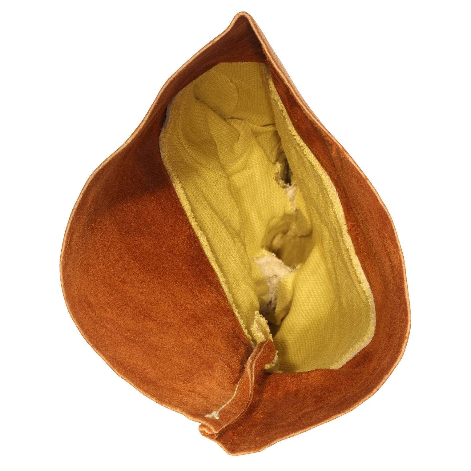 MCR Safety 4955H Cow Grain Leather Welding Work Gloves - 4" Split ...