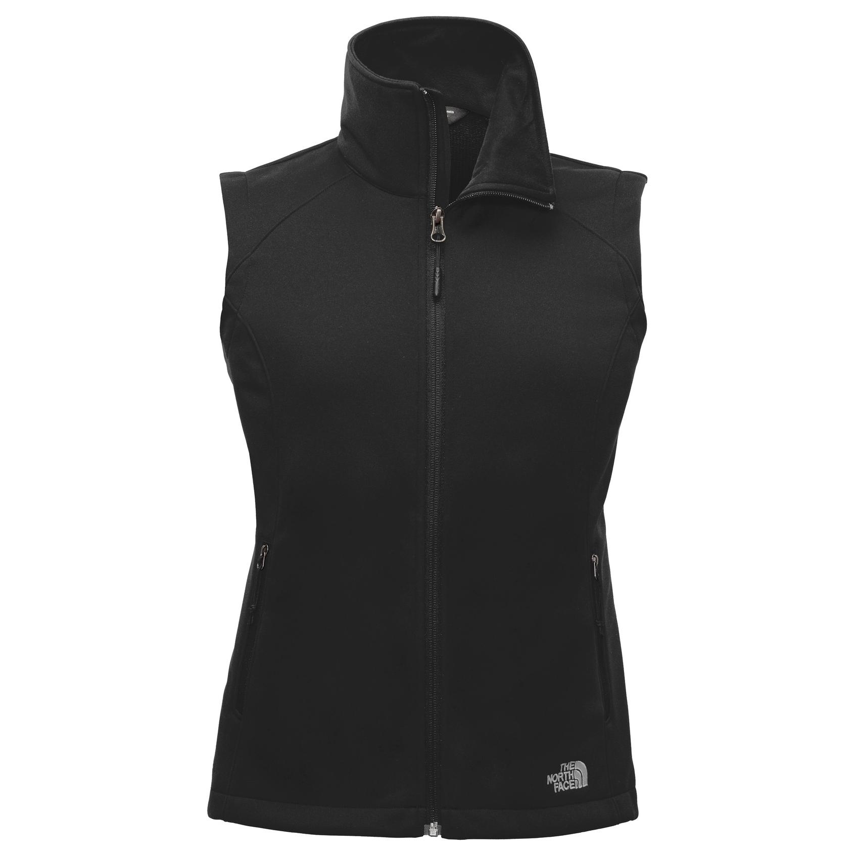 The North Face NF0A3LH1 Ladies Ridgeline Soft Shell Vest - Black | Full ...