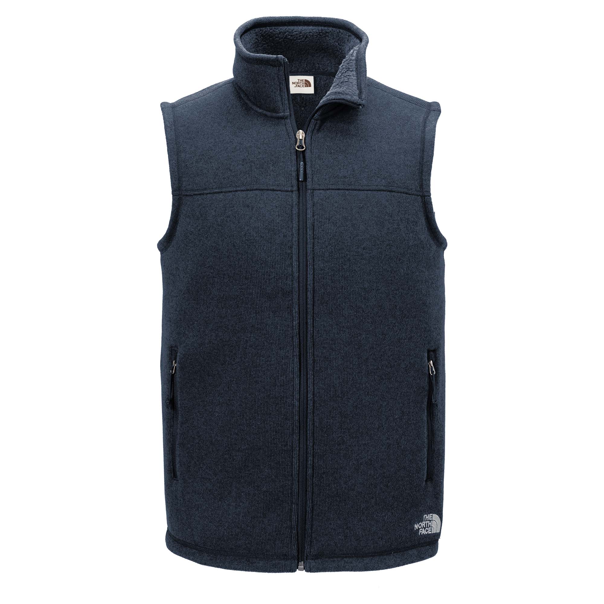 The North Face NF0A47FA Sweater Fleece Vest - Urban Navy Heather | Full ...