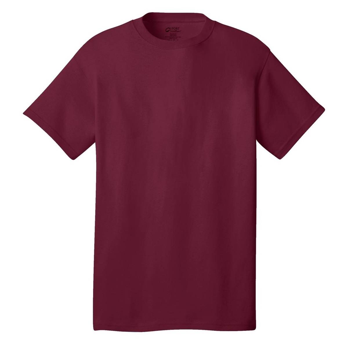 Port & Company PC54 Core Cotton Tee - Cardinal | Full Source