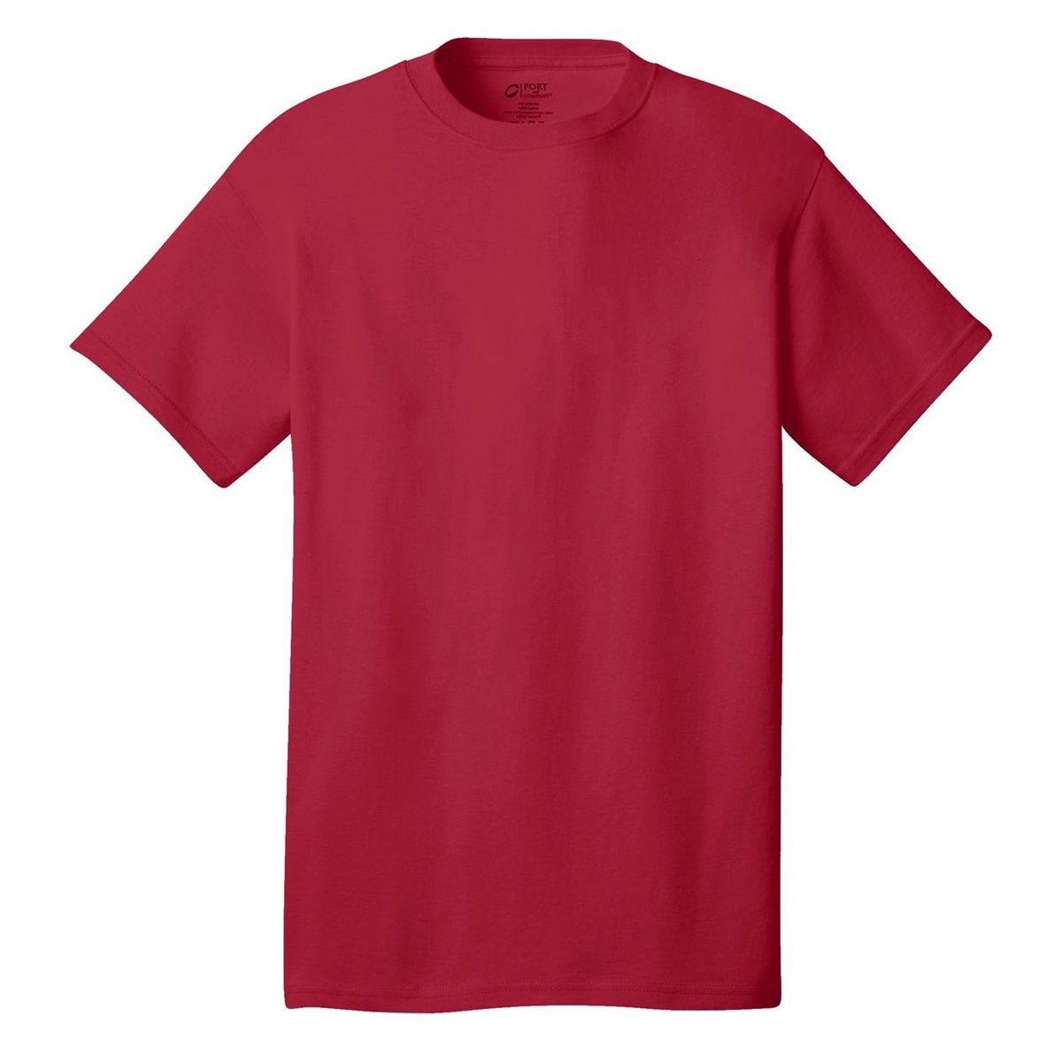 Port & Company PC54 Core Cotton Tee - Red | Full Source