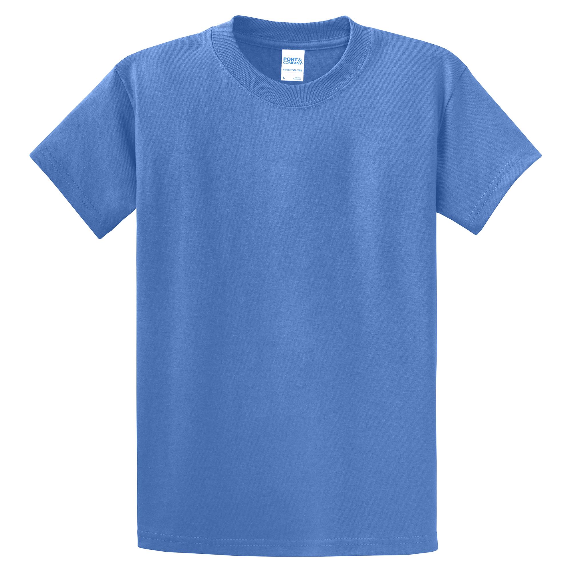 Port & Company PC61T Tall Essential T-Shirt - Ultramarine Blue | Full ...