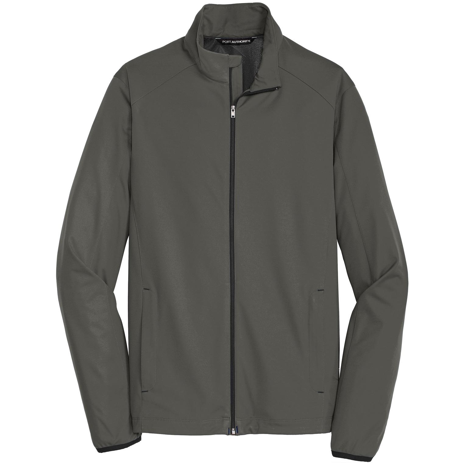 Port Authority J717 Active Soft Shell Jacket - Grey Steel | Full Source