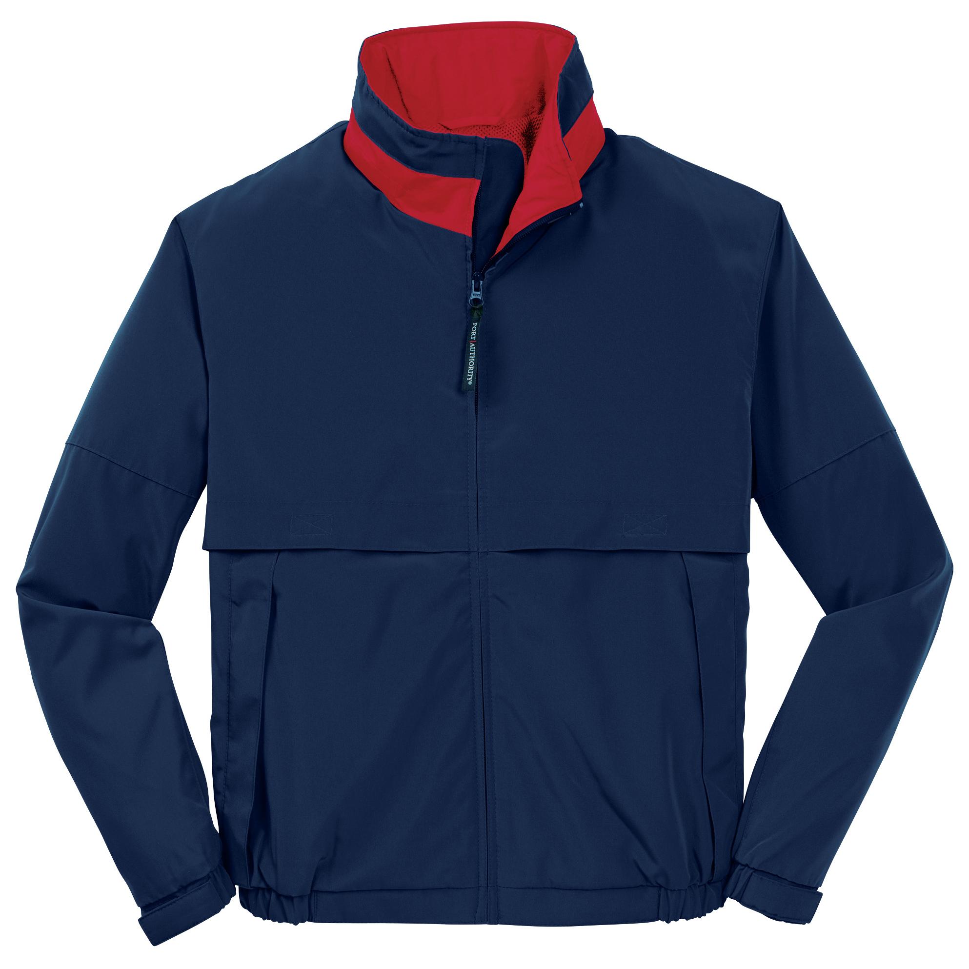 Port Authority J764 Legacy Jacket - Dark Navy/Red | Full Source