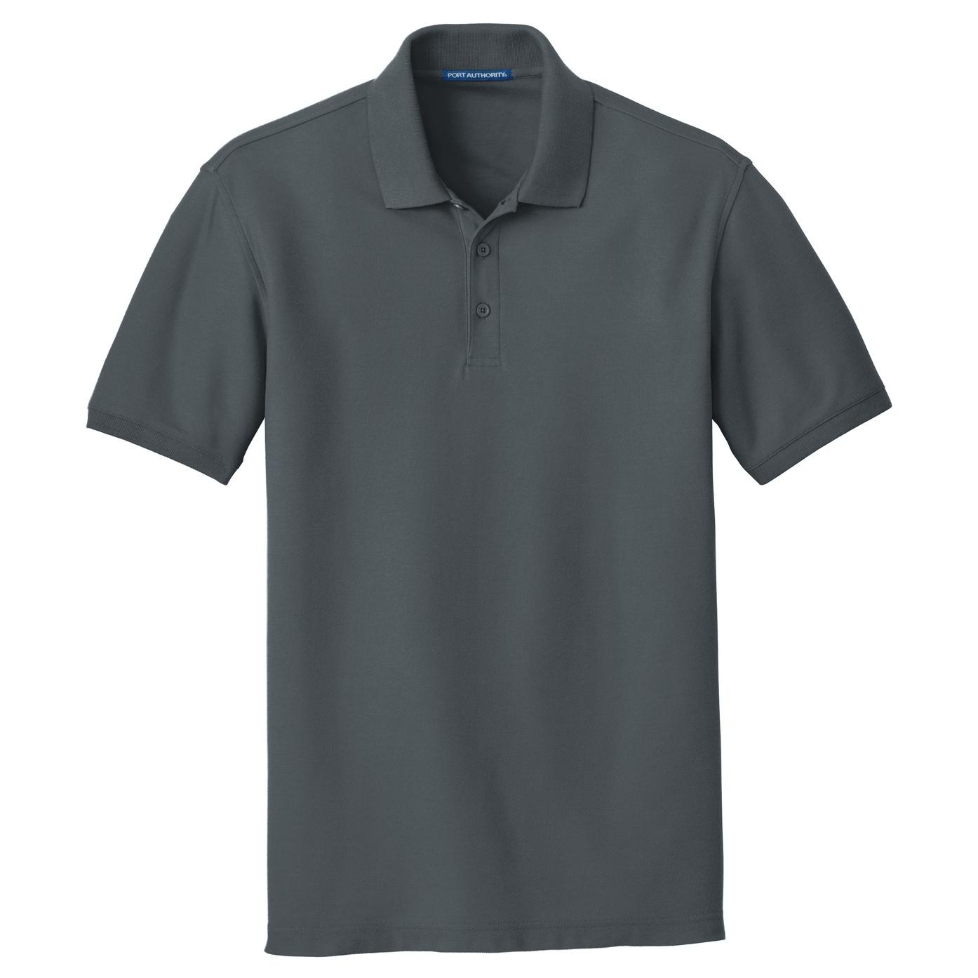Port Authority K100 Core Classic Pique Polo - Graphite | Full Source