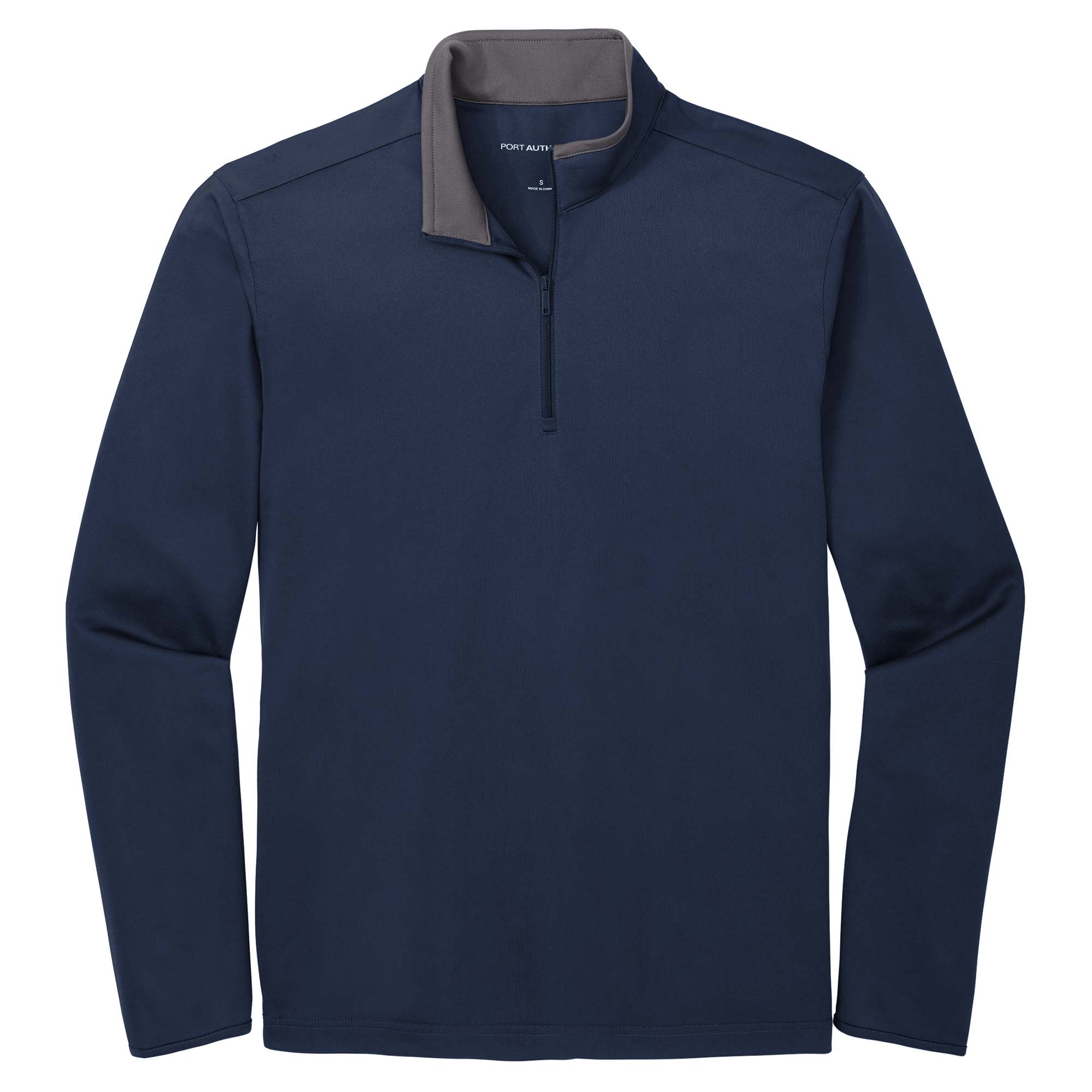 Port Authority K584 Silk Touch Performance 1/4-Zip Pullover - Royal ...