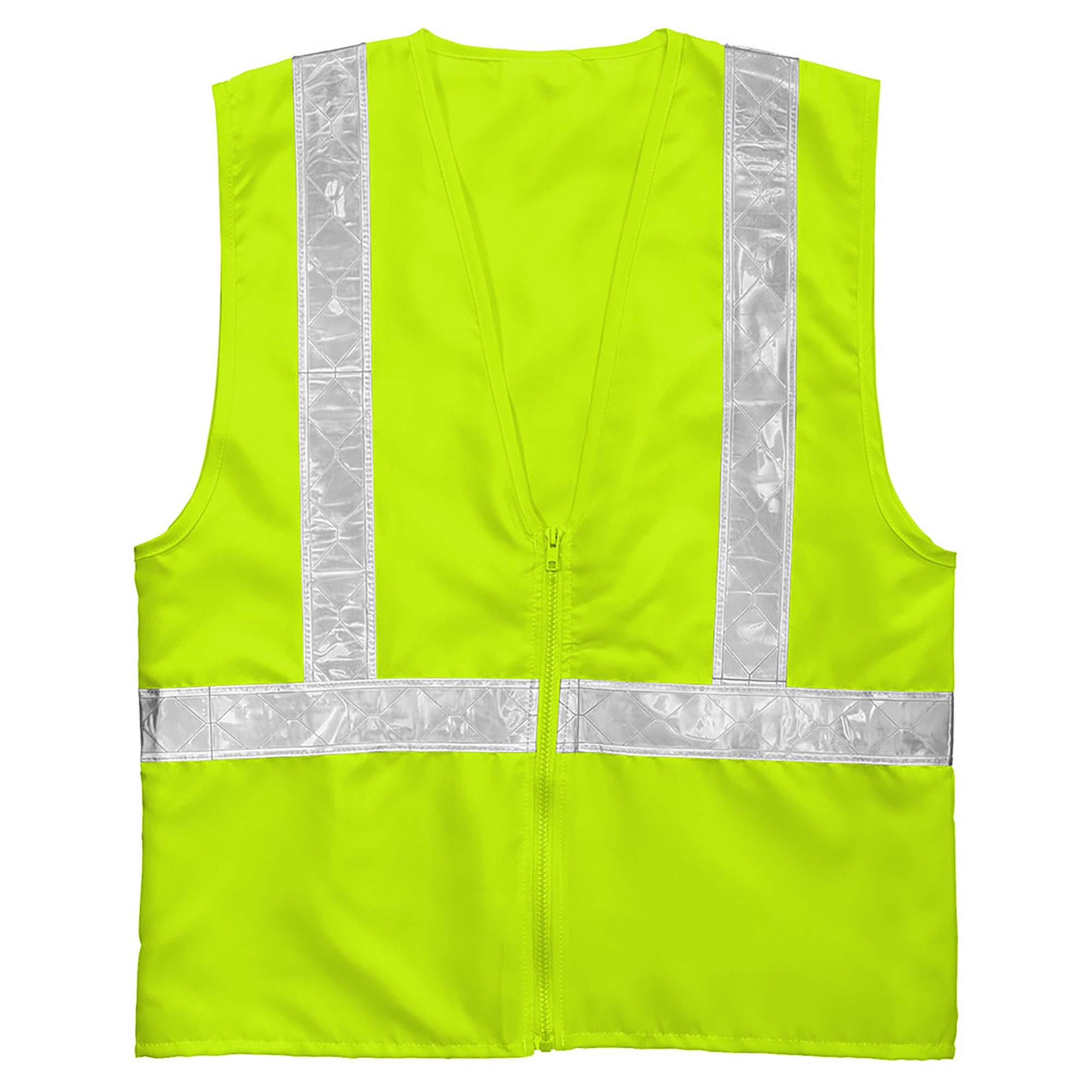 Port Authority SV01 Enhanced Visibility Vest - Safety Yellow/Reflective ...