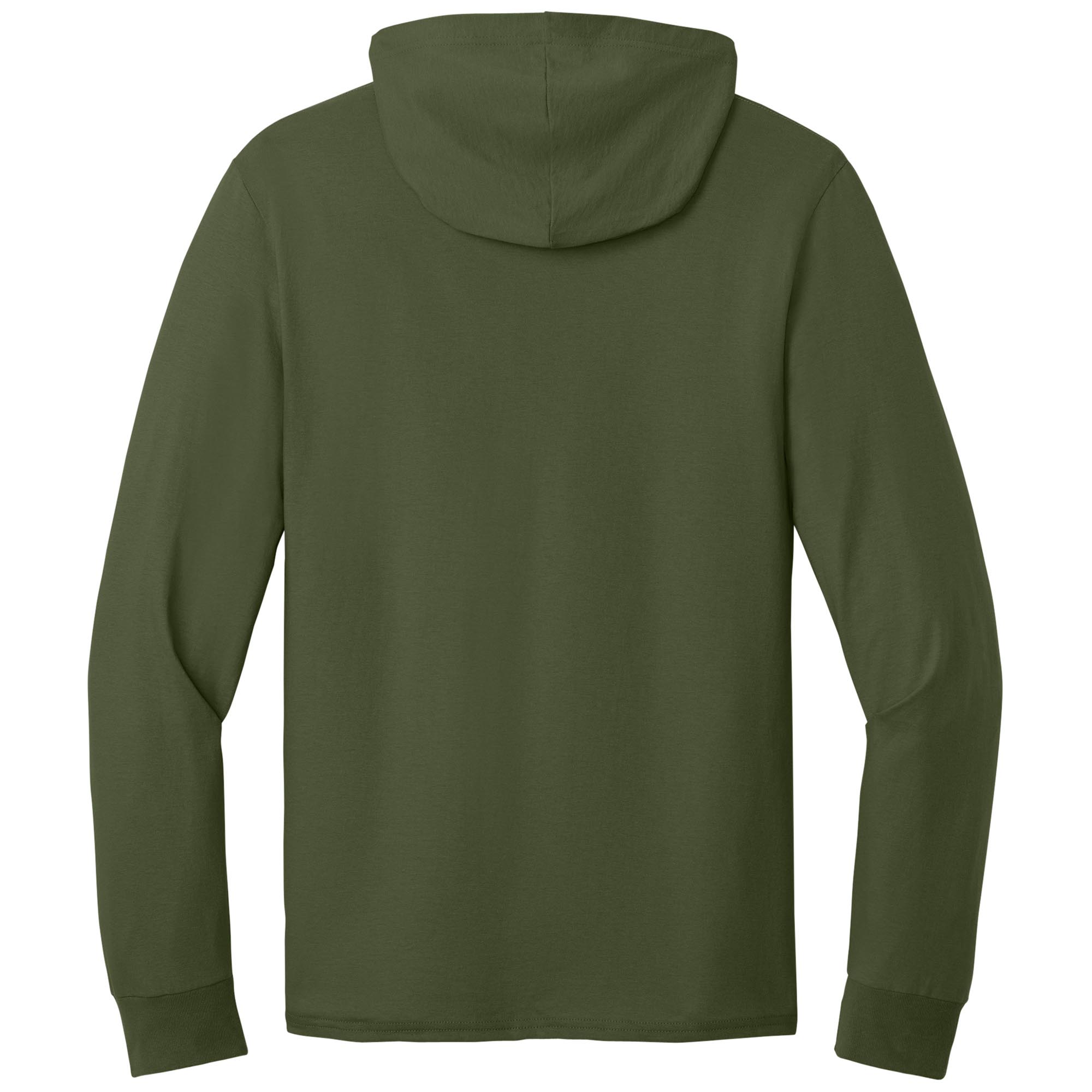 Jerzees 363LH Classics Unisex Cotton Long Sleeve Hooded T-Shirt ...