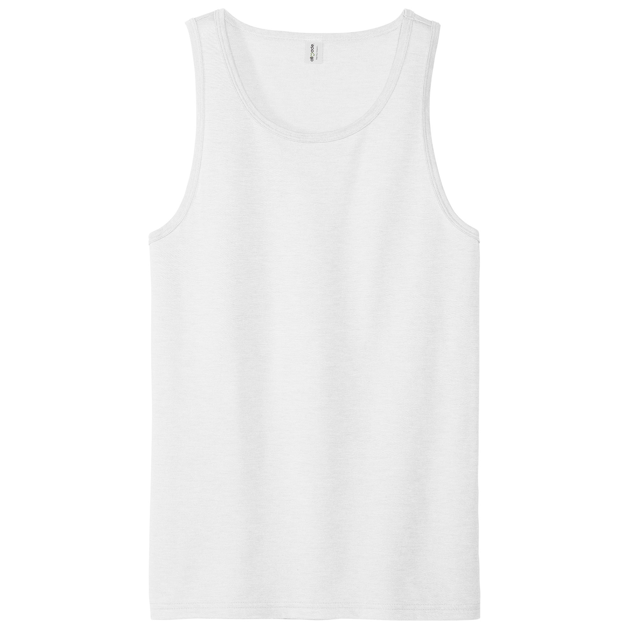 Allmade AL2019 Unisex Tri-Blend Tank - Bright White | Full Source