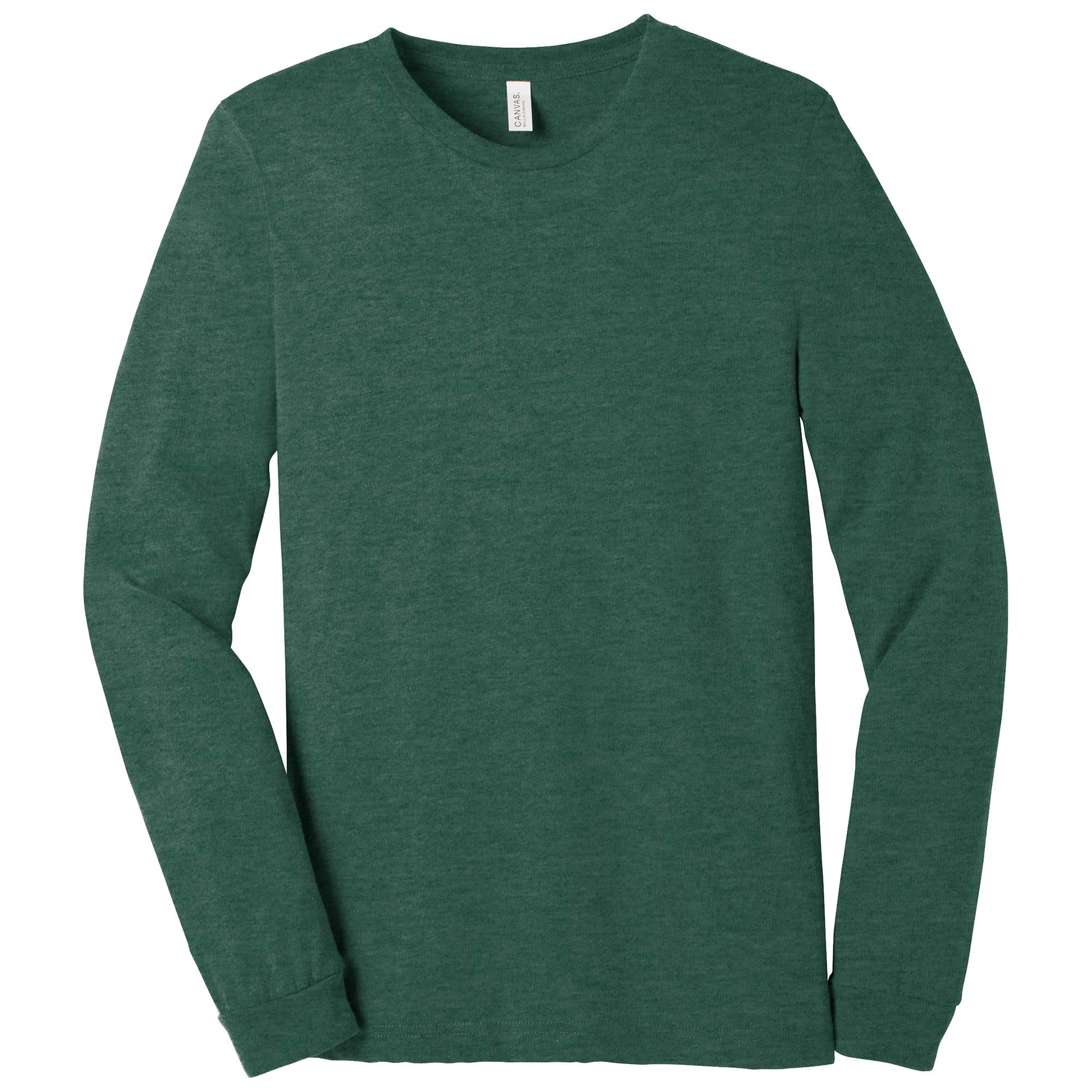 Bella + Canvas BC3501CVC Unisex Heather CVC Long Sleeve Tee - Heather ...