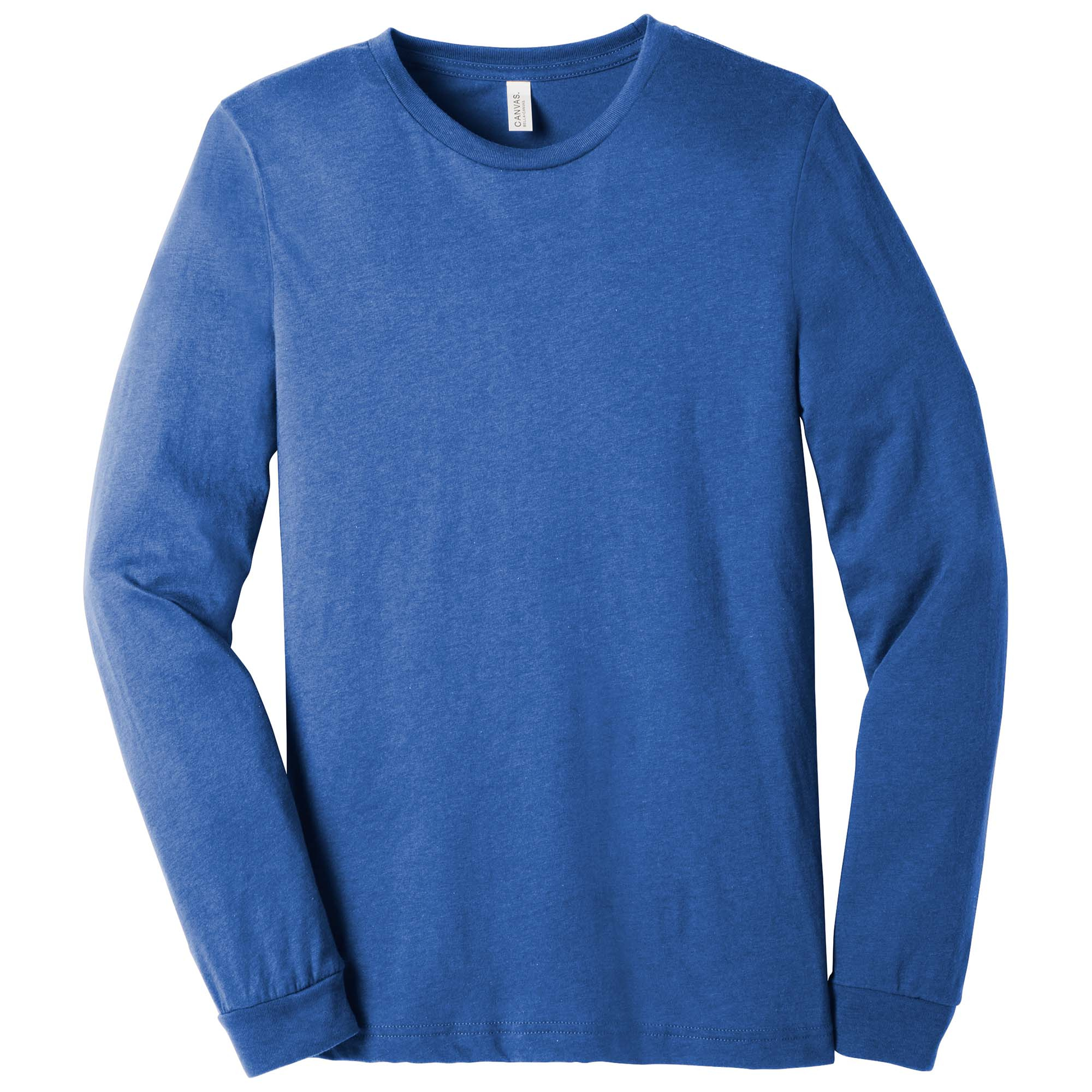 Bella + Canvas BC3501CVC Unisex Heather CVC Long Sleeve Tee - Heather ...