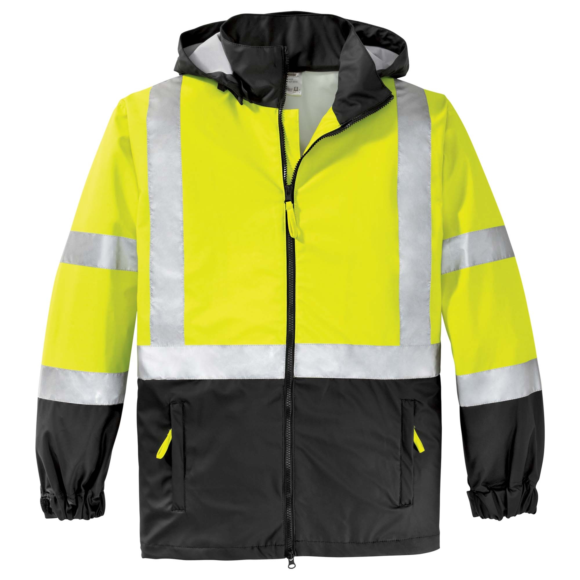 CornerStone CSJ25 Type R Class 3 Safety Windbreaker - Yellow/Lime ...