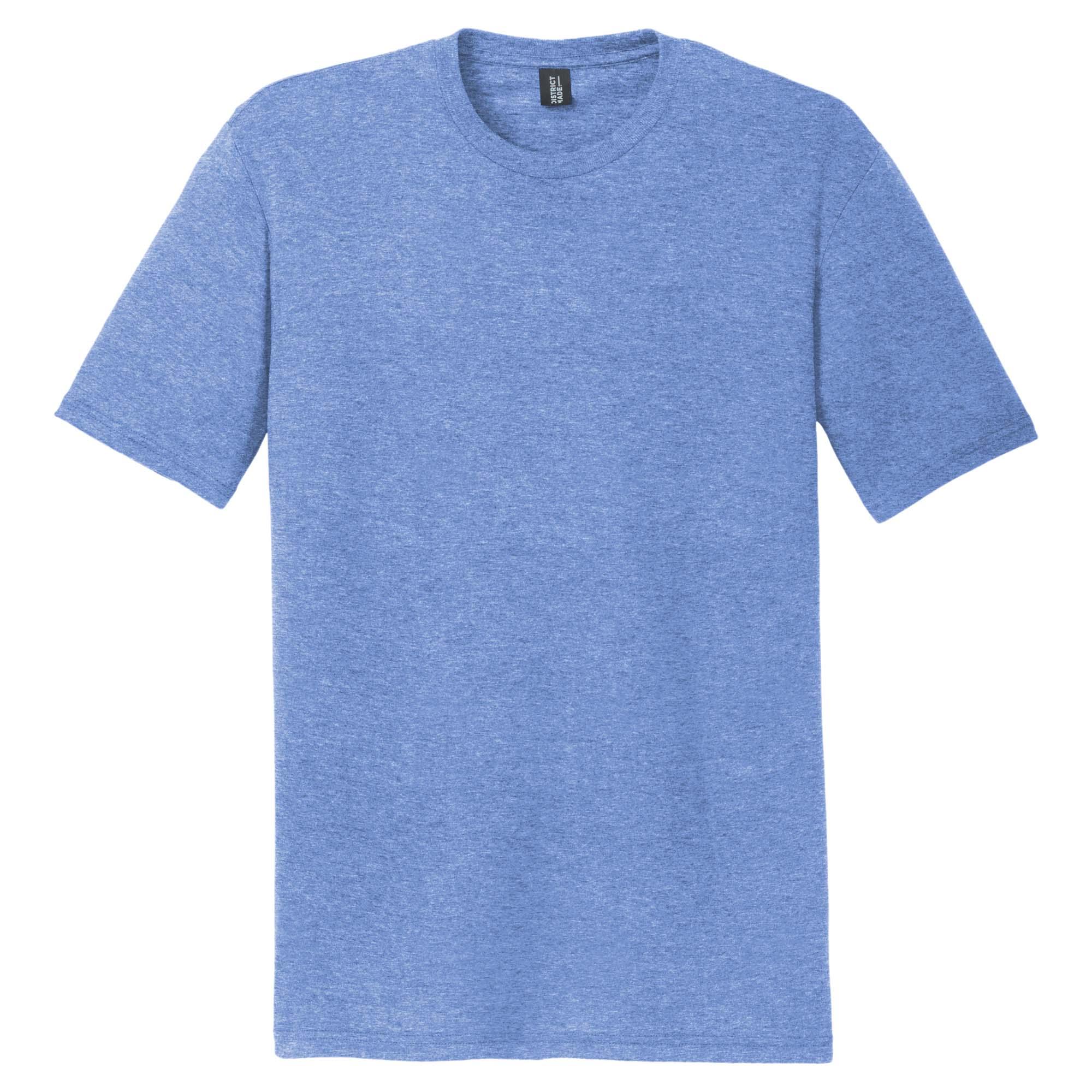 District DM130 Perfect Tri Crew Tee - Maritime Frost | Full Source