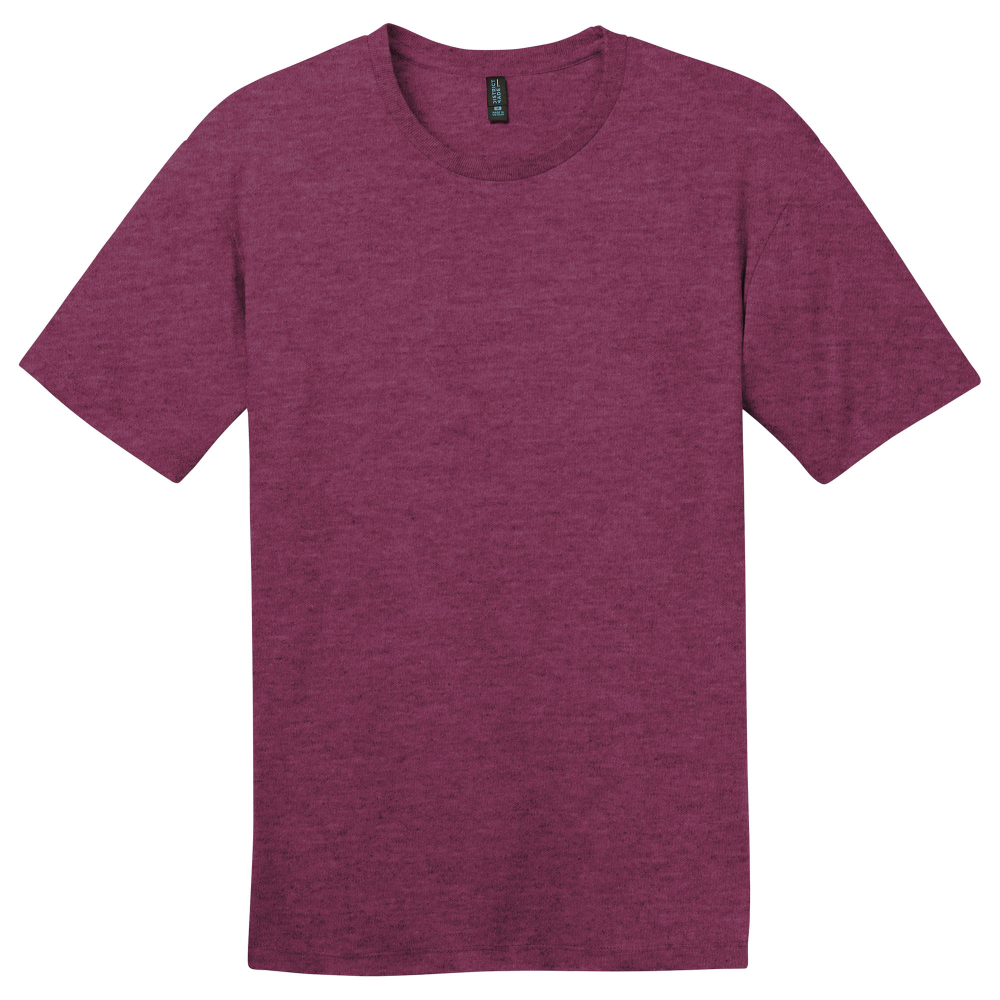 District DT104 Perfect Weight Tee - Heathered Loganberry | Full Source