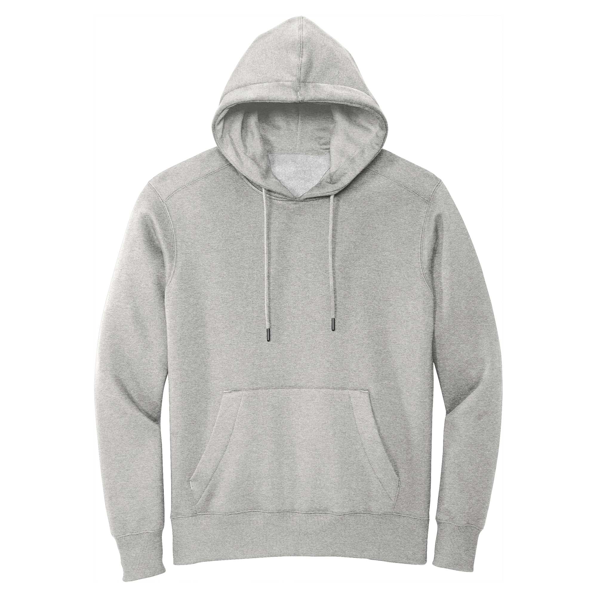 District DT1101 Perfect Weight Fleece Hoodie - Heathered Steel | Full ...