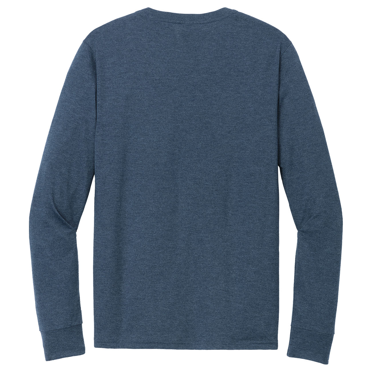 District DT145 Perfect Tri Long Sleeve Henley - Navy Frost | Full Source