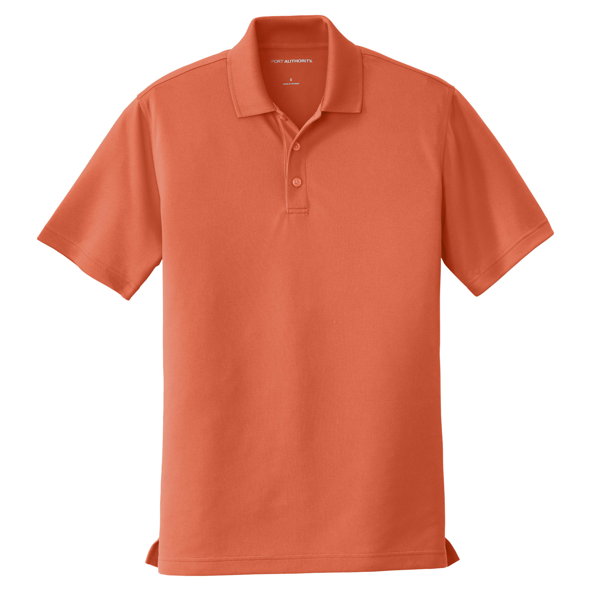 Port Authority K110 Dry Zone UV Micro-Mesh Polo - Coral Splash | Full ...