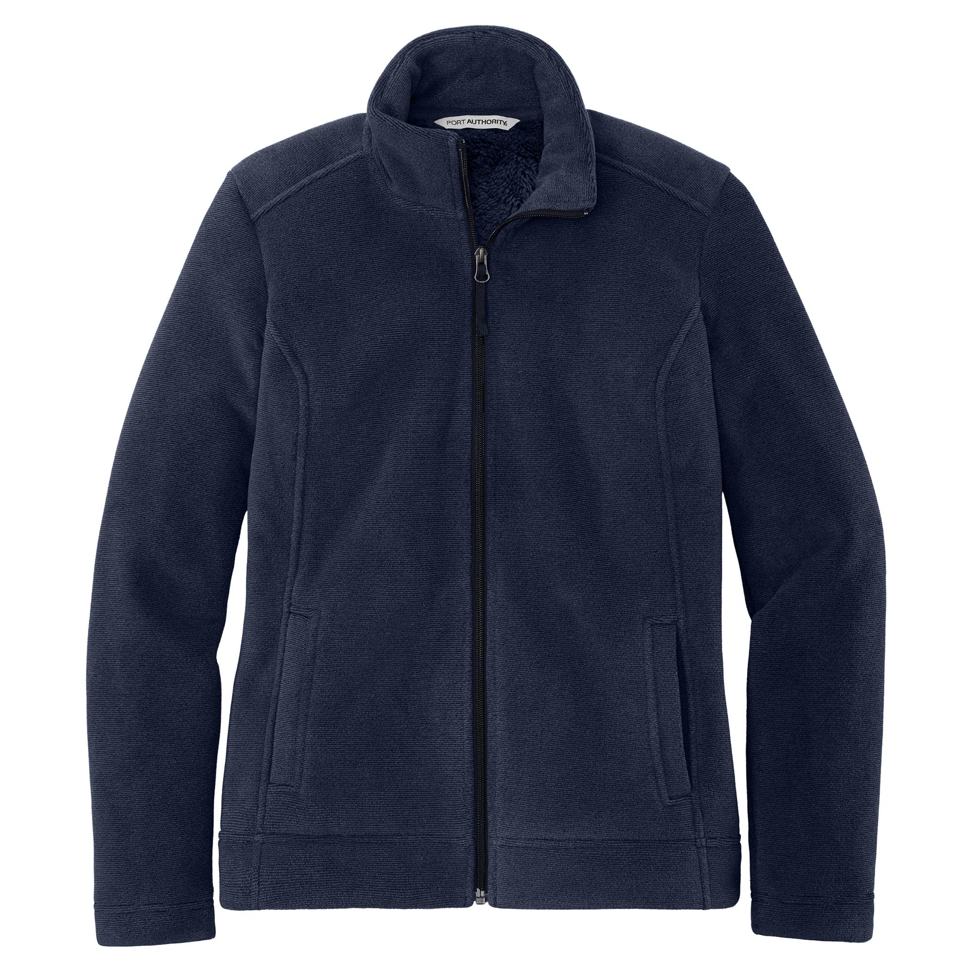 Port Authority L211 Ladies Ultra Warm Brushed Fleece Jacket - Insignia ...
