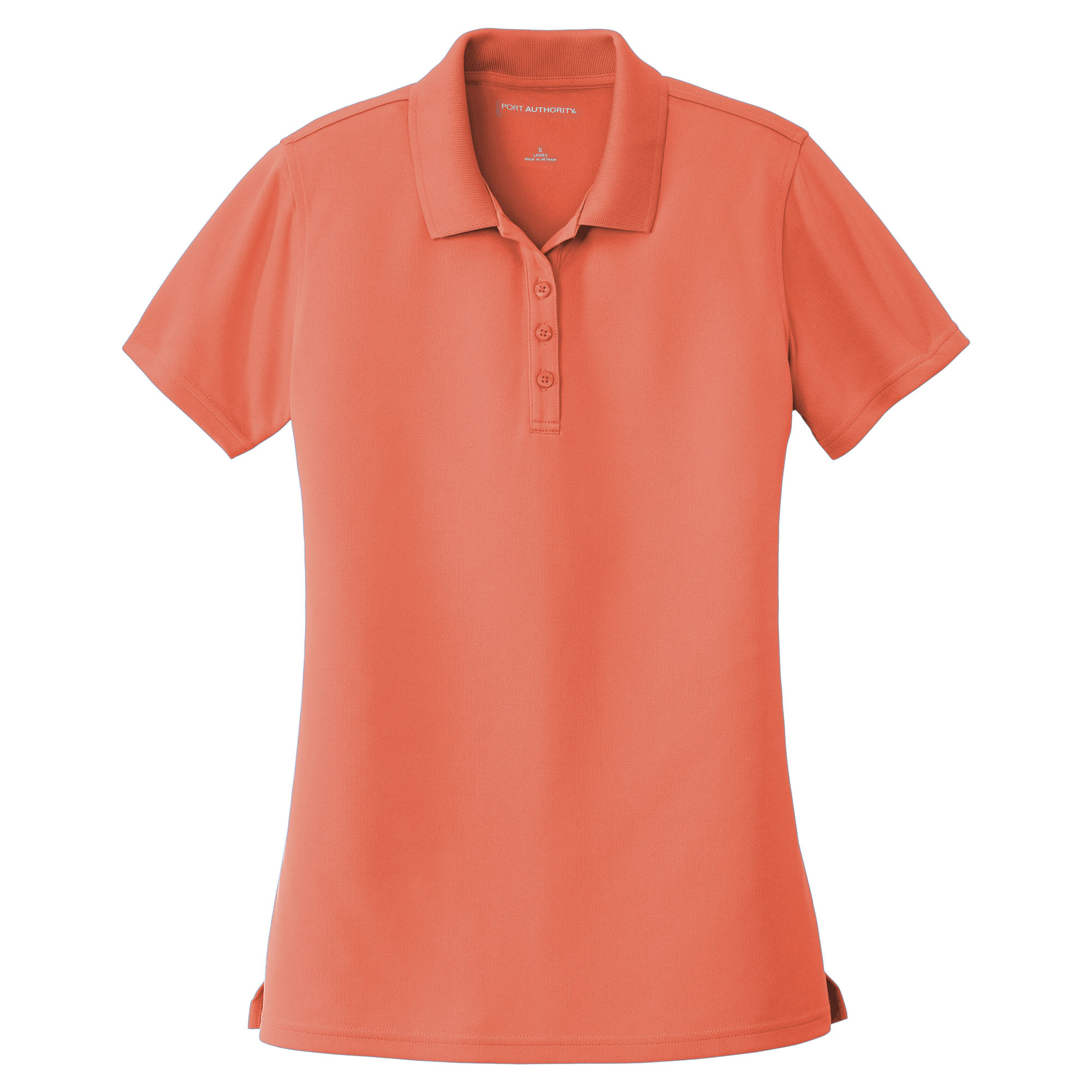 Port Authority LK110 Dry Zone UV Micro-Mesh Polo - Coral Splash | Full ...