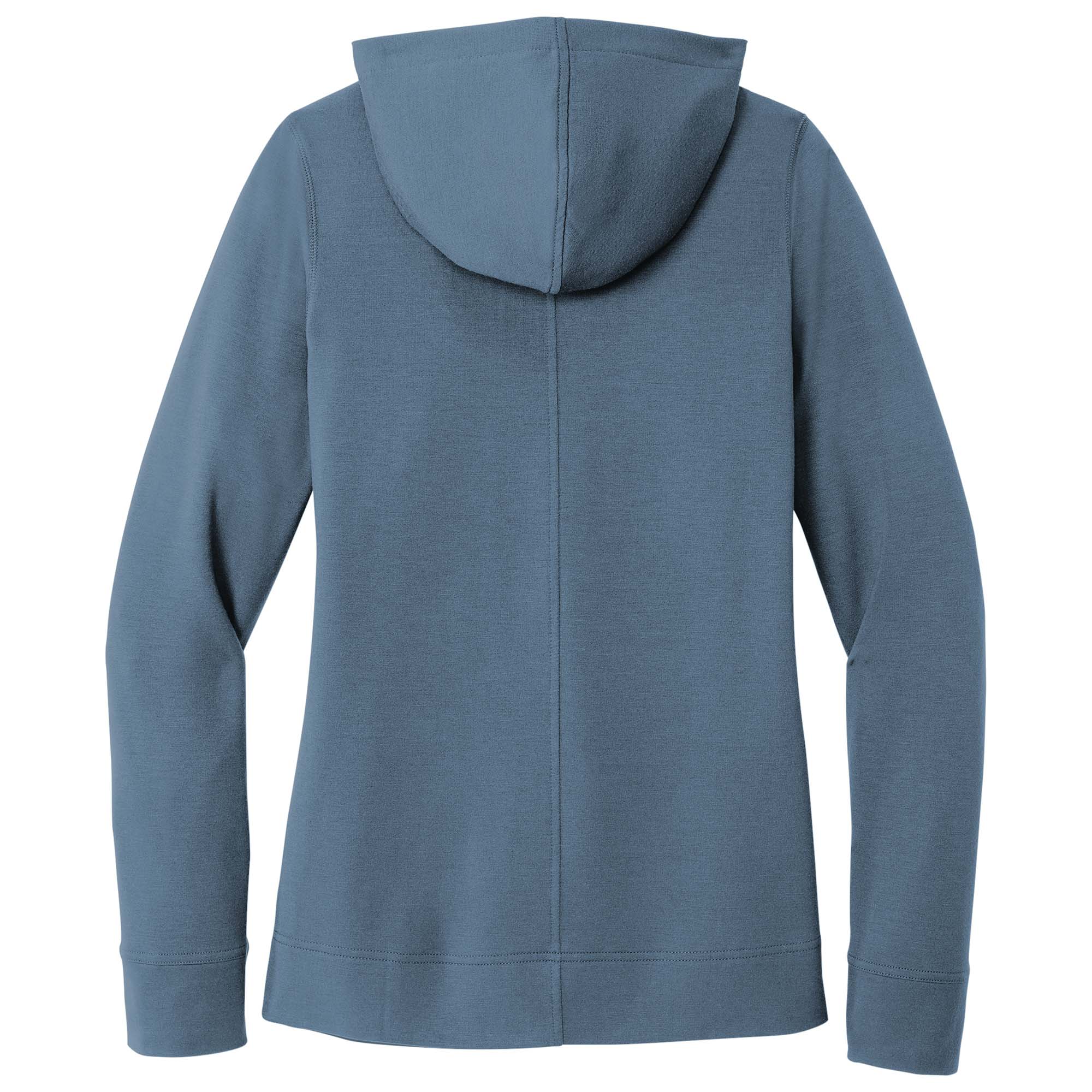 Port Authority LK826 Ladies Microterry Pullover Hoodie - Dusk Blue ...