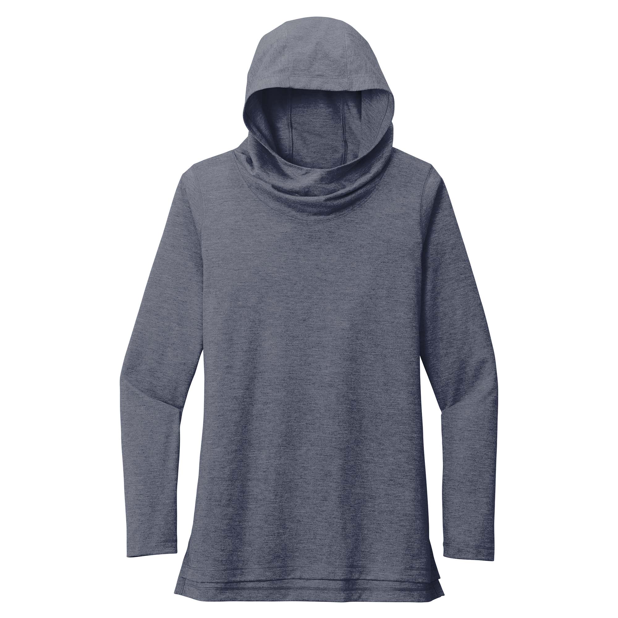 Sport-Tek LST406 Ladies PosiCharge Tri-Blend Wicking Hoodie - True Navy ...