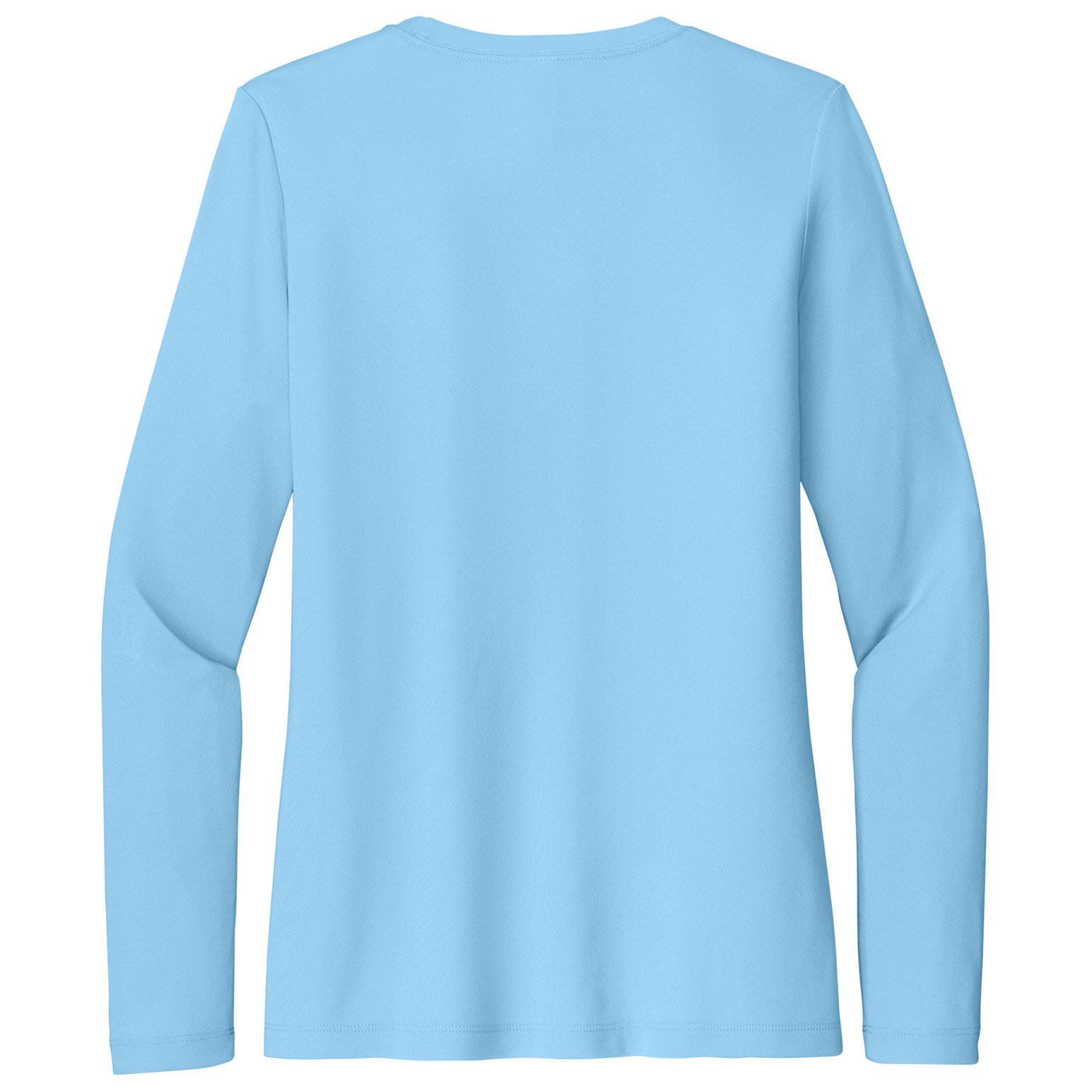 Sport-Tek LST420LS Ladies Posi-UV Pro Long Sleeve - Light Blue | Full ...