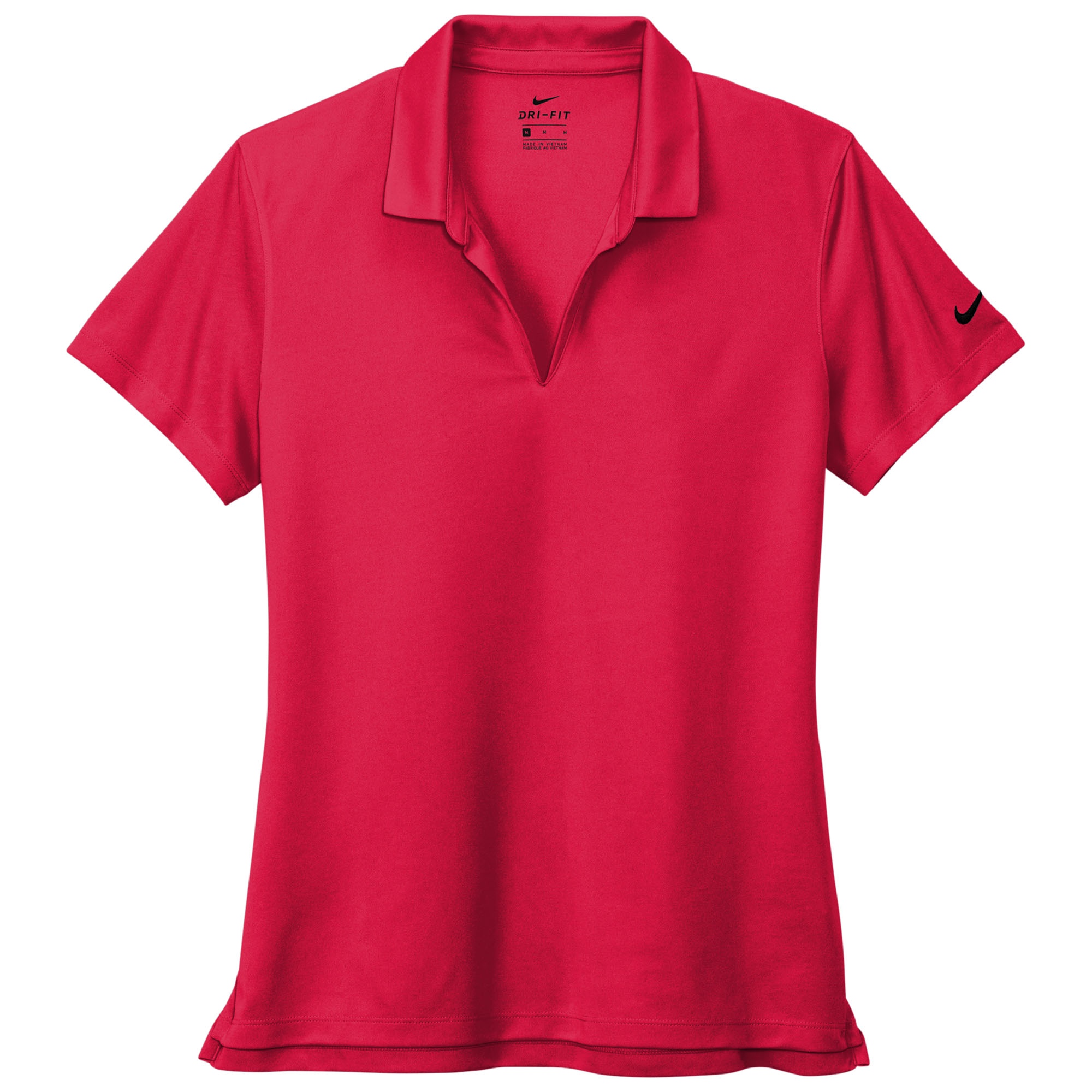 Nike NKDC1991 Ladies Dri-FIT Micro Pique 2.0 Polo - University Red ...