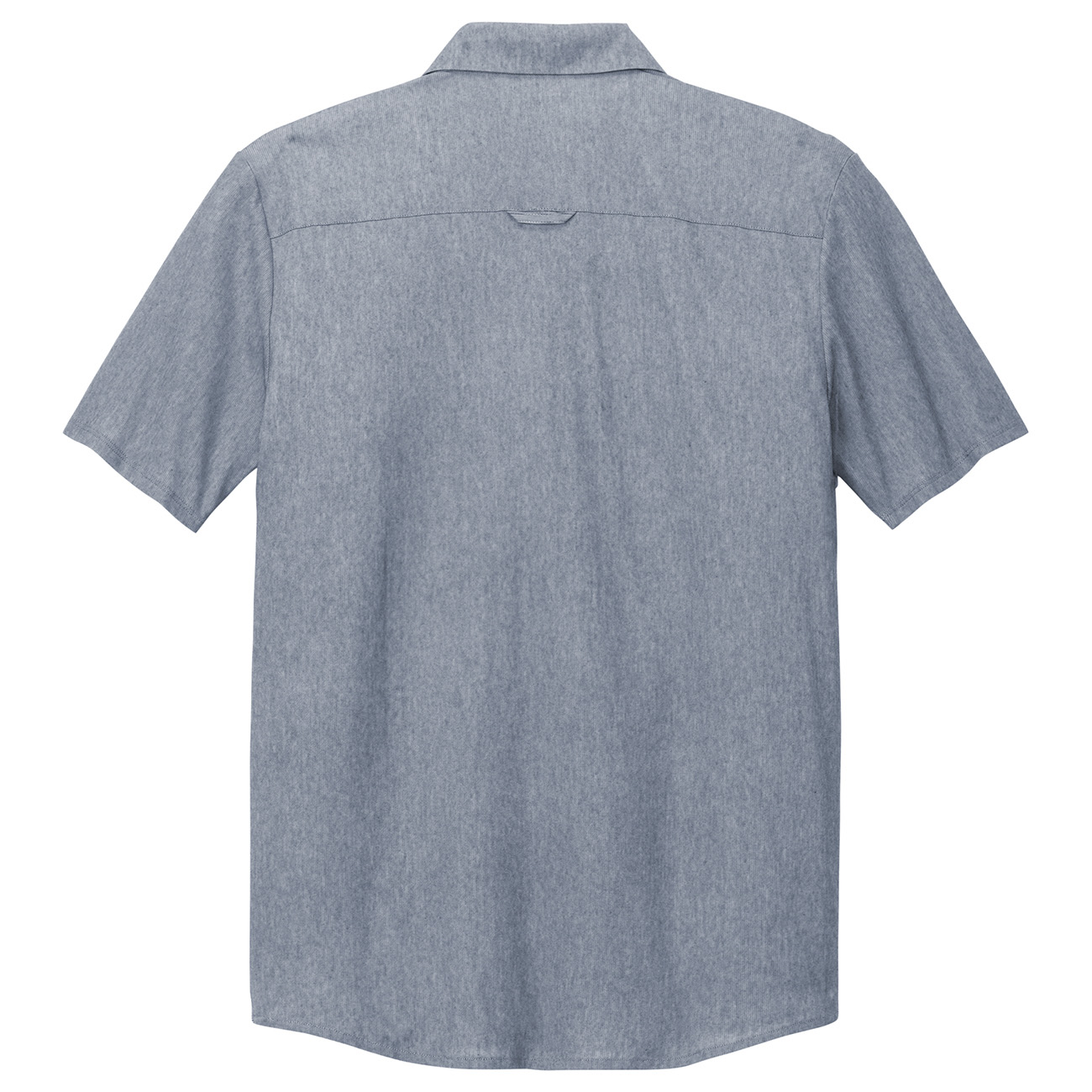 OGIO OG160 Extend Short Sleeve Button-Up - Deep Blue Heather | Full Source