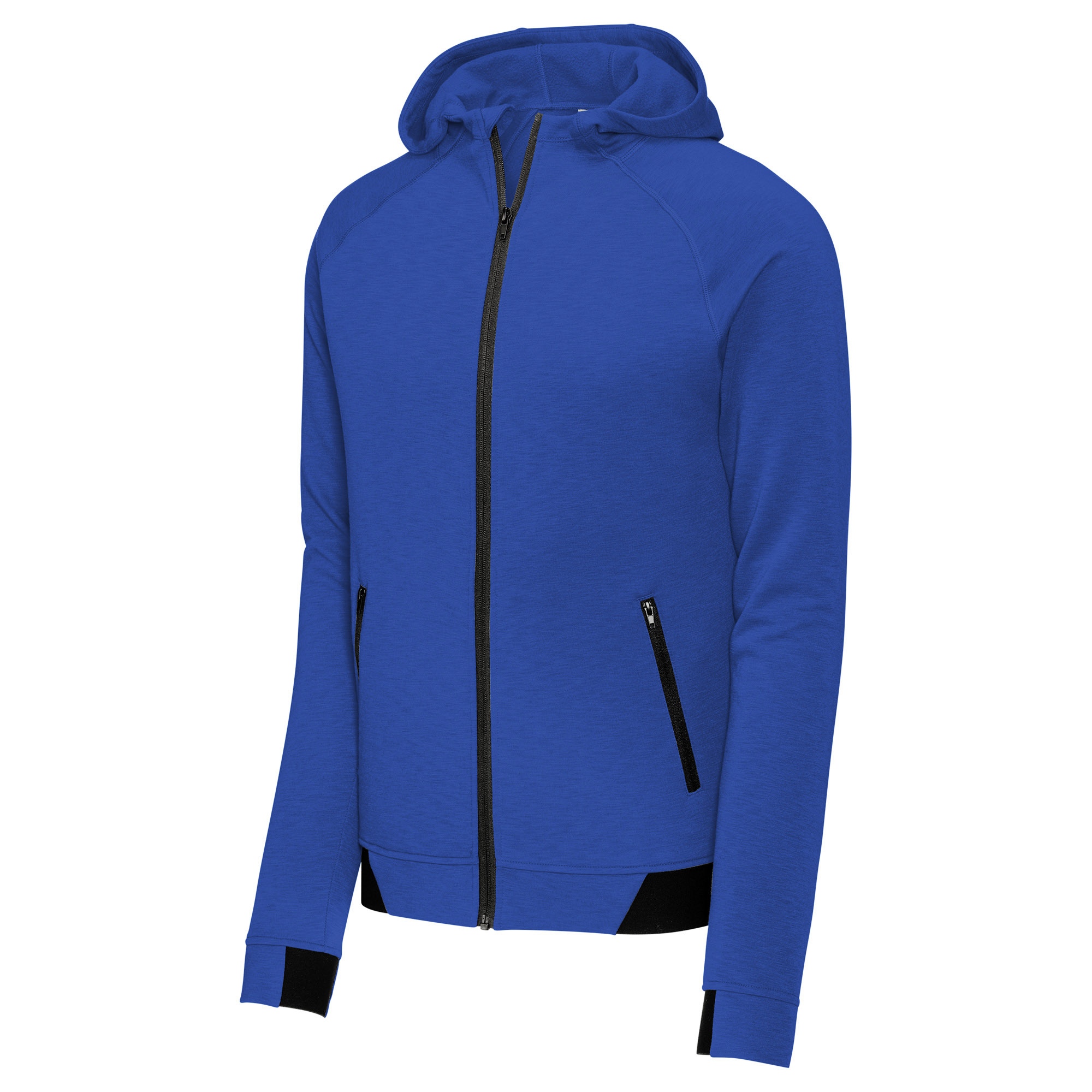 Sport-Tek ST570 Strive Hooded Full-Zip - True Royal | Full Source