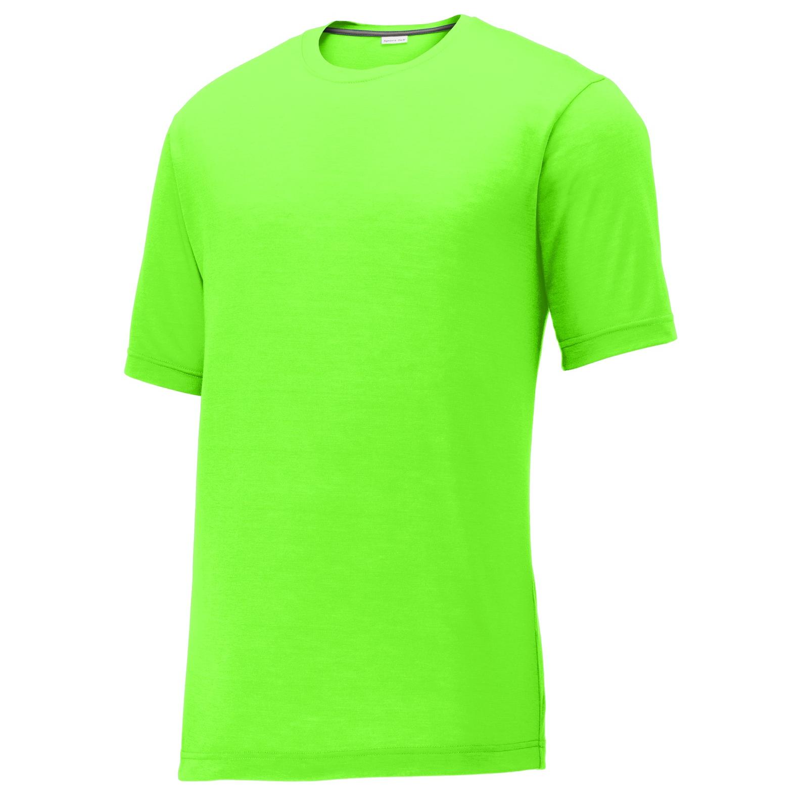 Sport-Tek ST450 PosiCharge Competitor Cotton Touch Tee - Neon Green ...