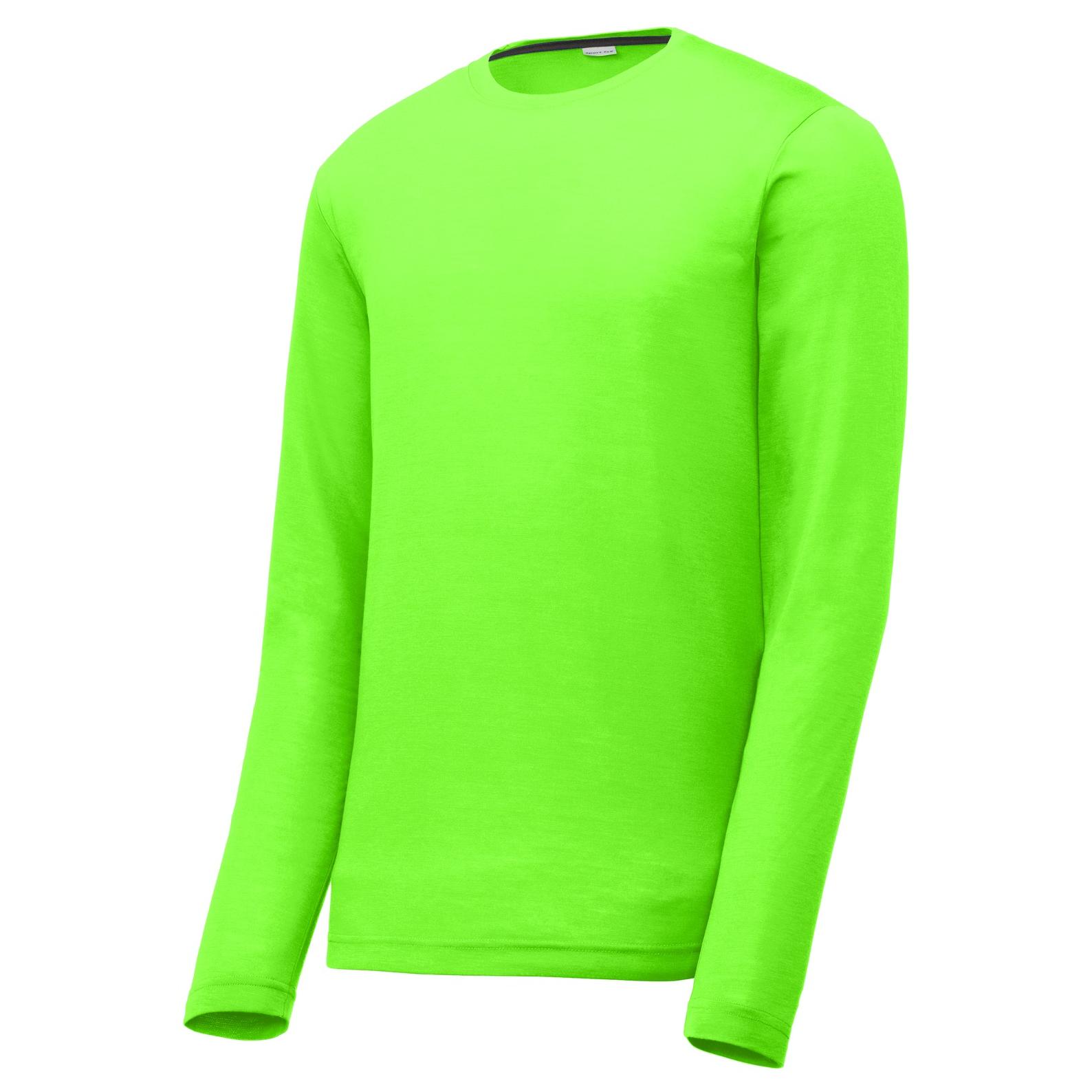 Sport-Tek ST450LS Long Sleeve PosiCharge Competitor Cotton Touch Tee ...