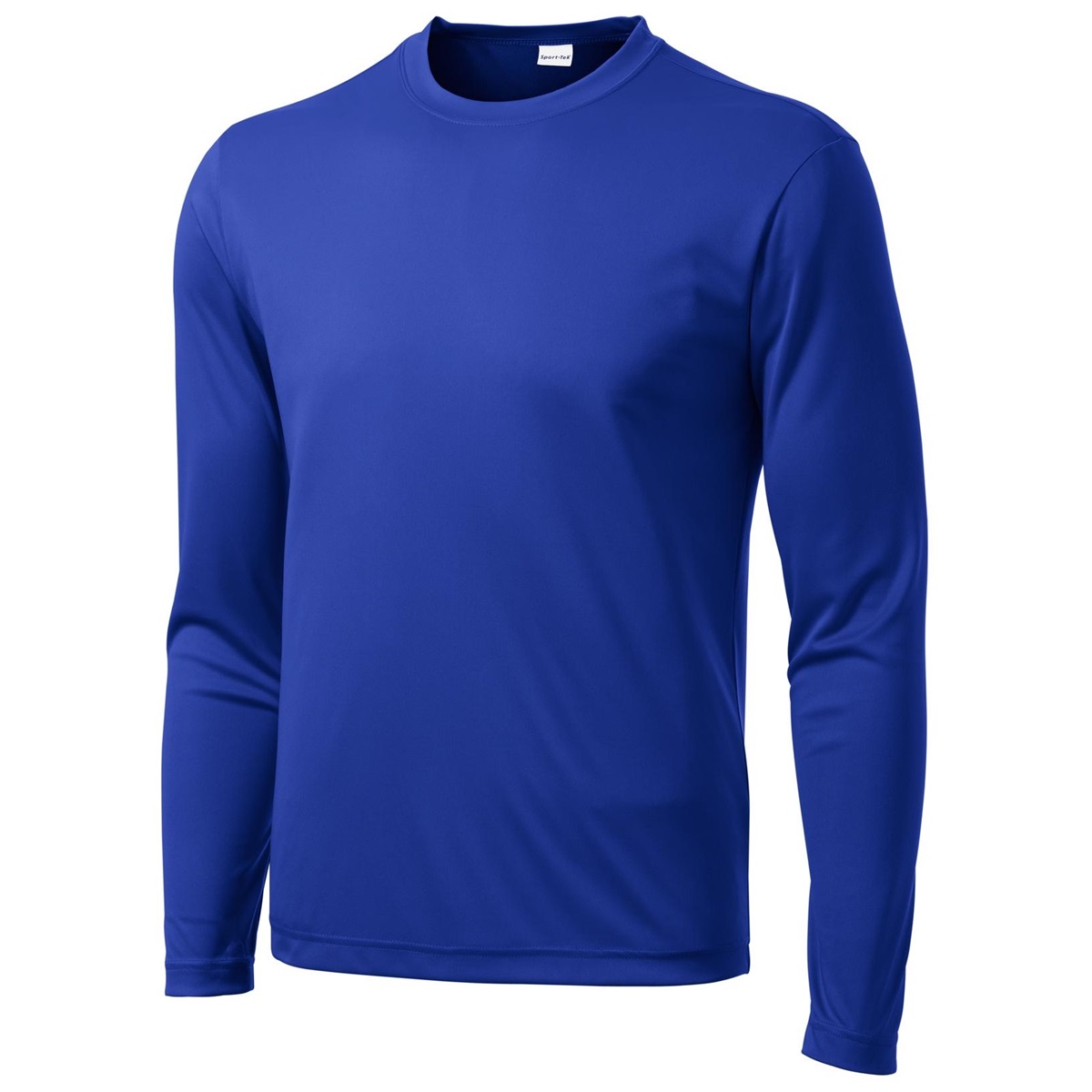 Sport-Tek ST350LS Long Sleeve Competitor Tee - True Royal | FullSource.com