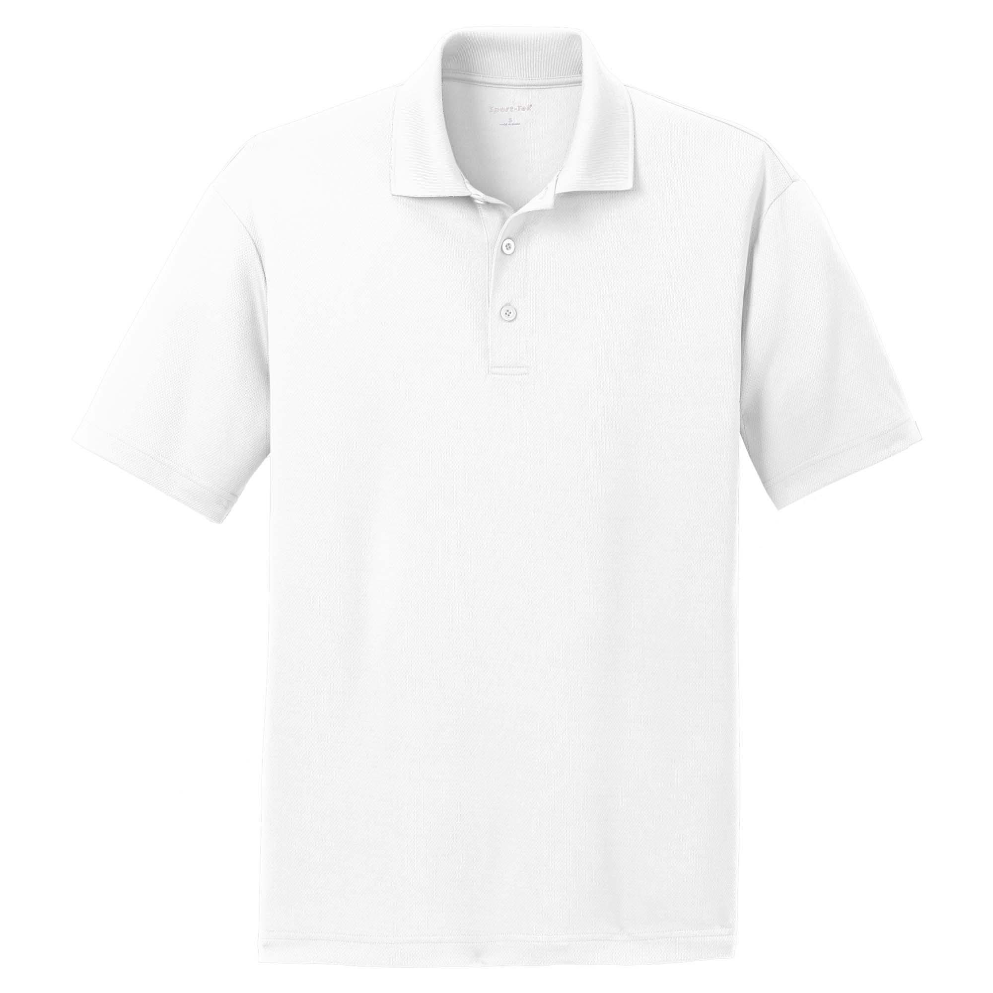 Sport-Tek ST640 PosiCharge RacerMesh Polo - White | Full Source