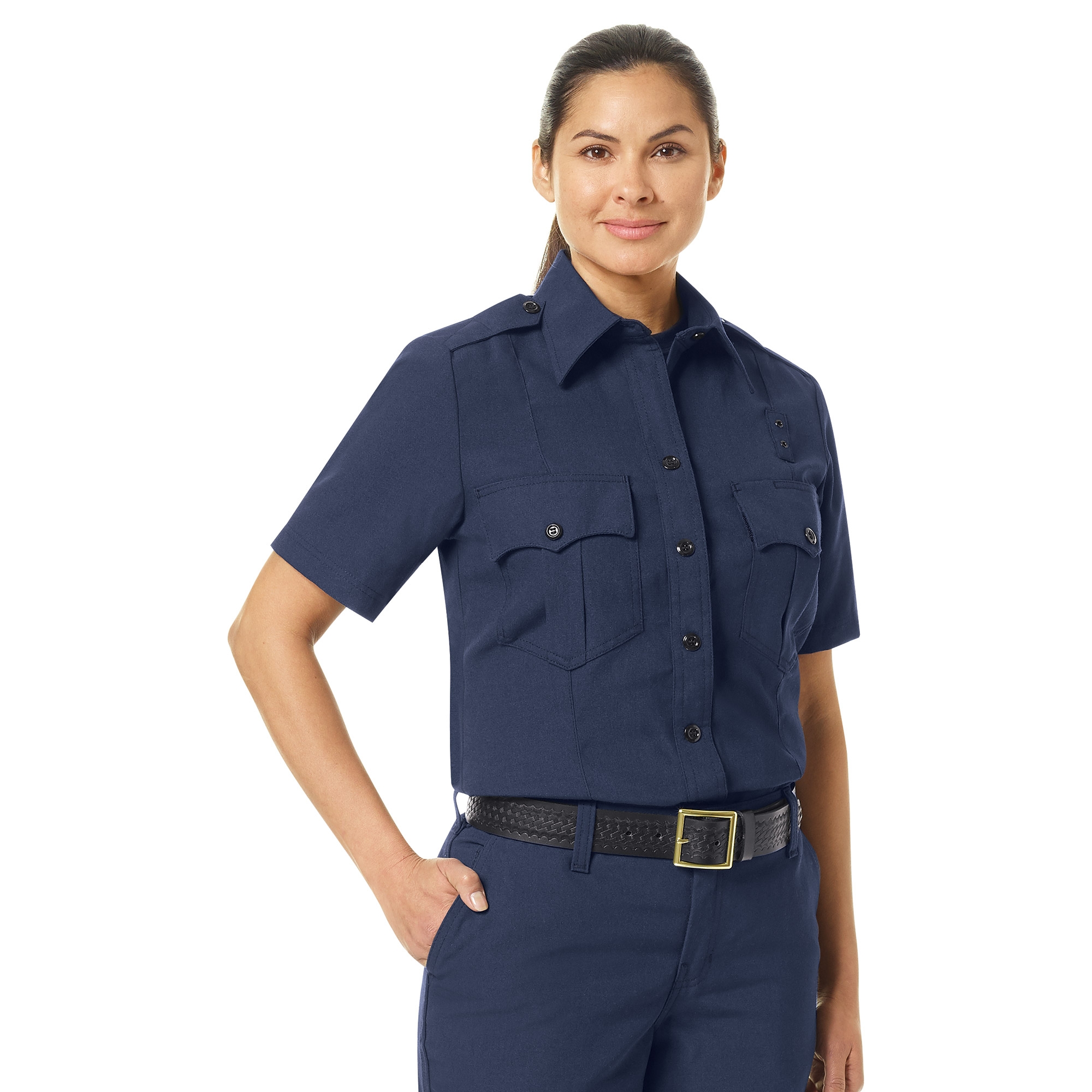 Workrite Fire Service FSE3 Women's Classic Fire Officer Shirt | Full Source