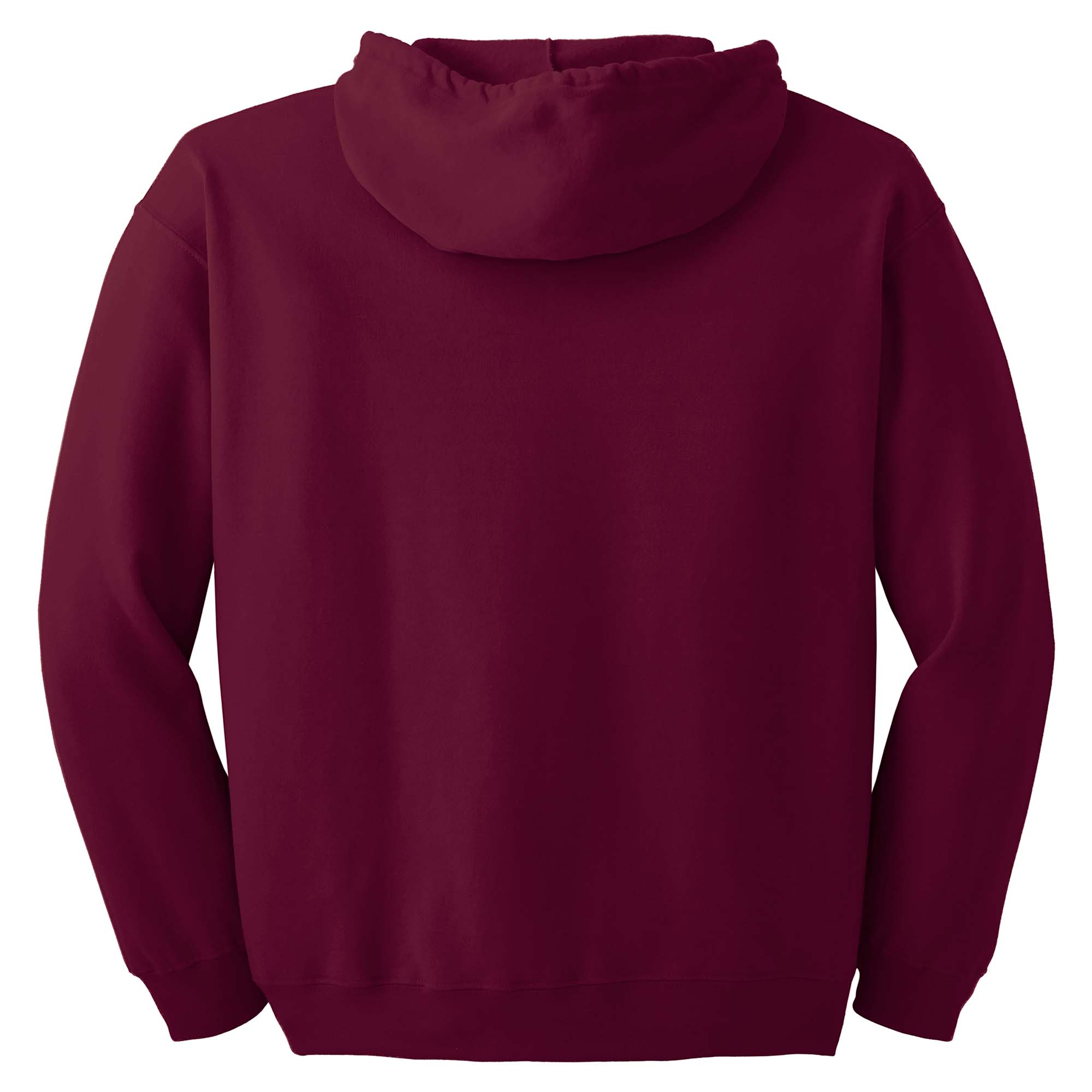 Gildan 18600 Heavy Blend Full Zip Hooded Sweatshirt Maroon Full Source