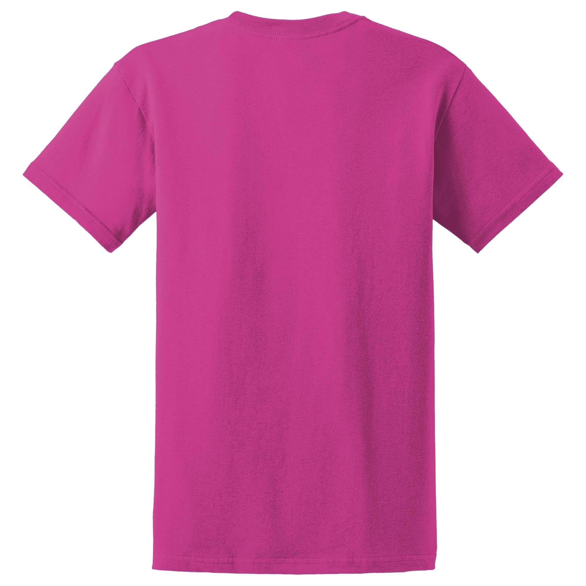 Gildan 2000 Ultra Cotton 100% US Cotton T-Shirt - Heliconia | Full Source
