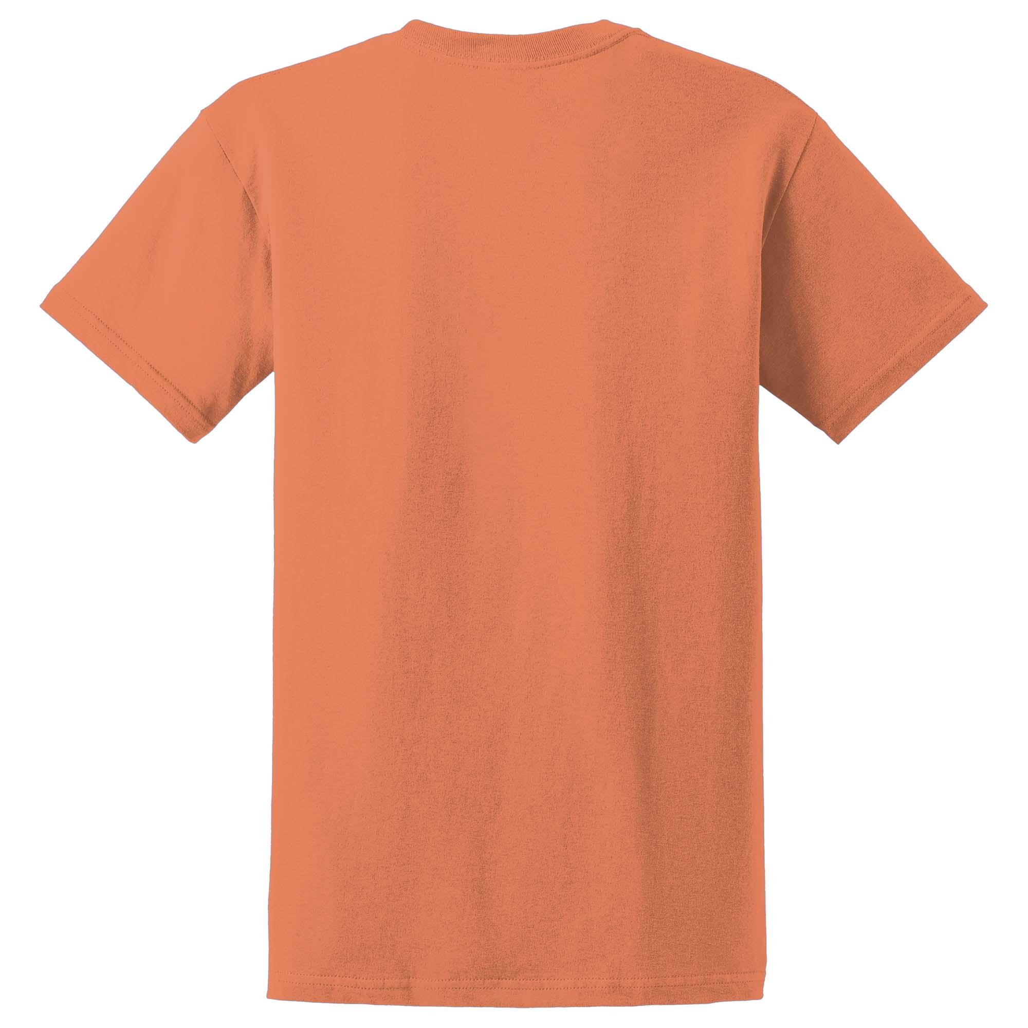 Gildan 2000 Ultra Cotton 100% US Cotton T-Shirt - Tangerine | Full Source