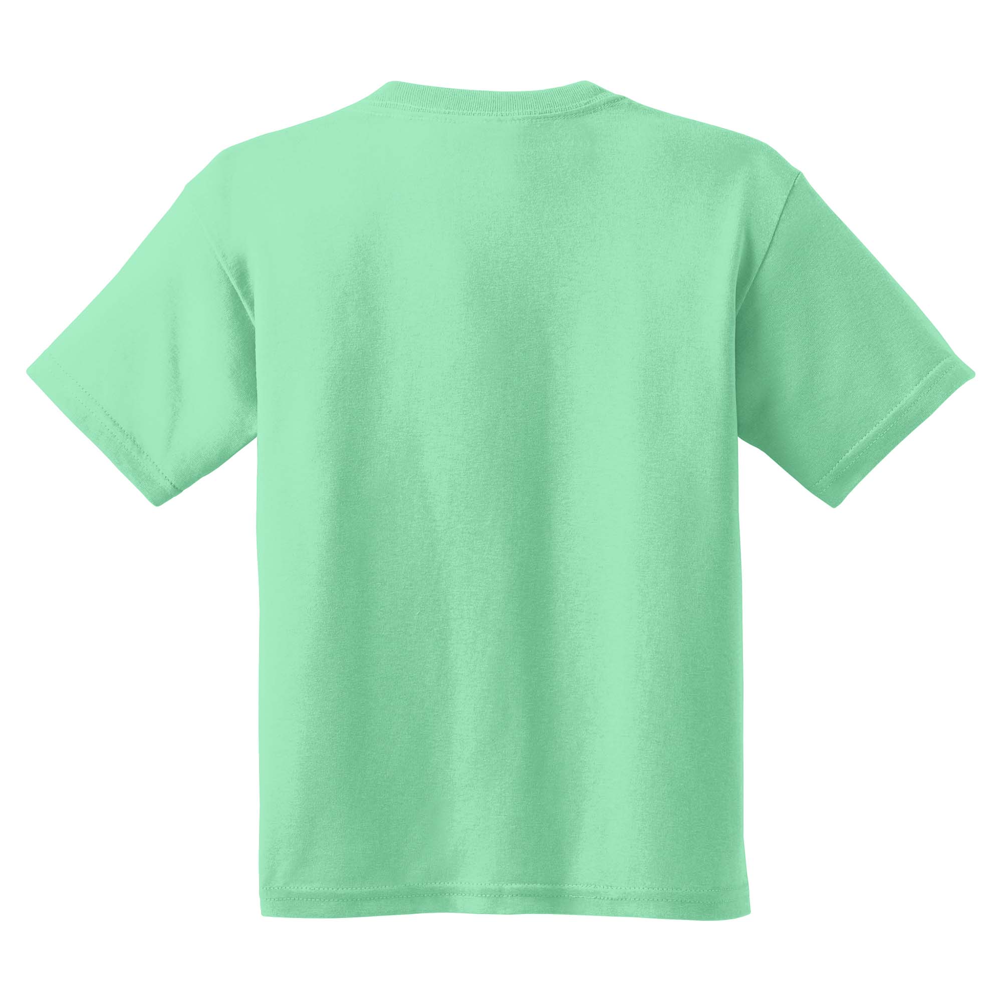 Gildan 5000B Youth Heavy 100% Cotton T-Shirt - Mint Green | Full Source