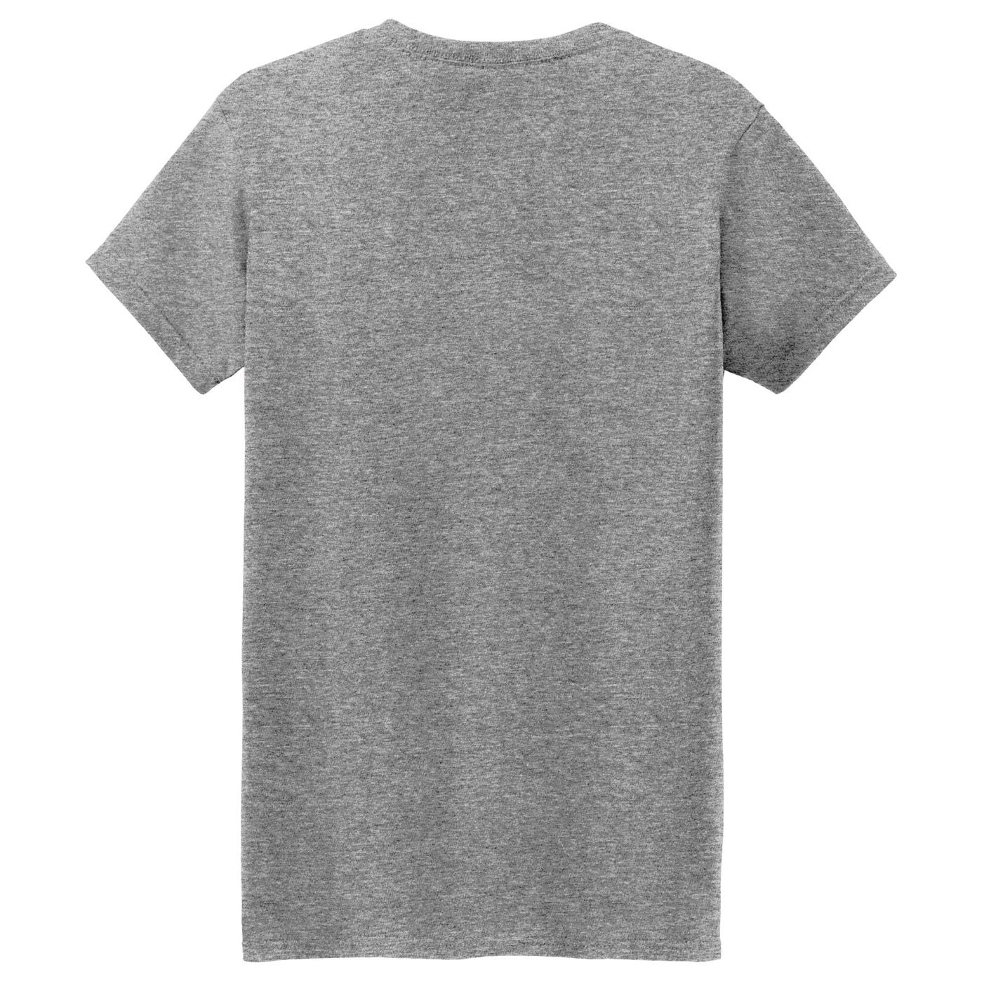 Gildan 5000L Ladies Heavy Cotton/Polyester T-Shirt - Graphite Heather ...