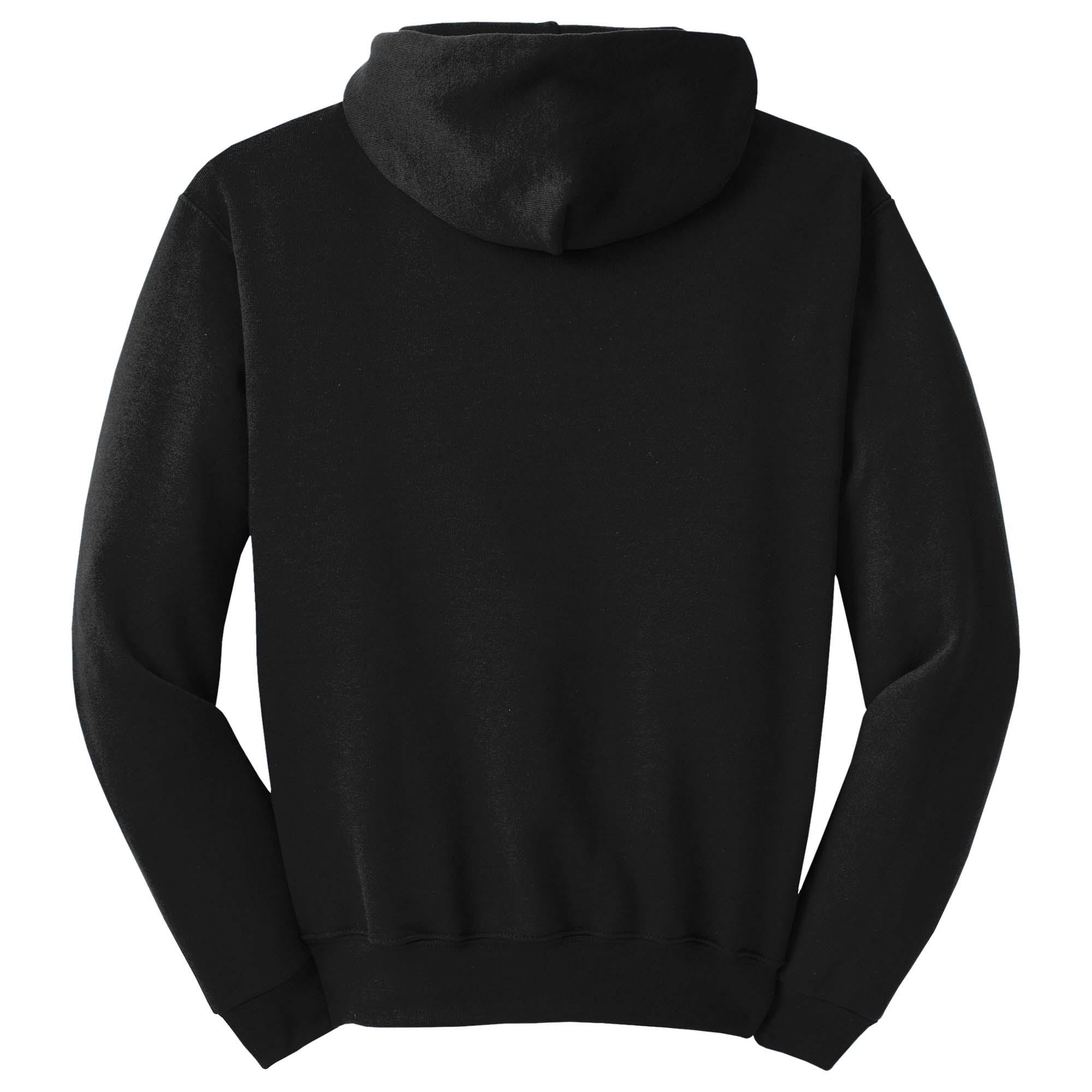 Jerzees 996M NuBlend Pullover Hooded Sweatshirt - Black | Full Source