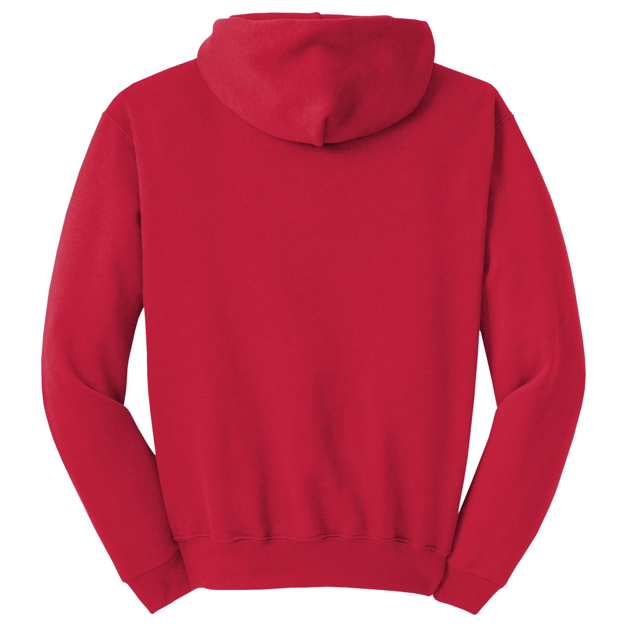 Jerzees 996M NuBlend Pullover Hooded Sweatshirt - True Red | Full Source