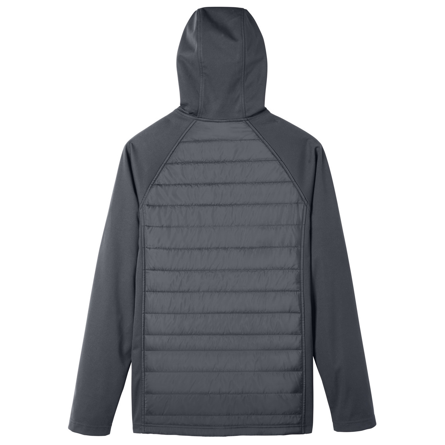 Core 365 CE808 Unisex Techno Lite Hybrid Hooded Jacket - Carbon | Full ...