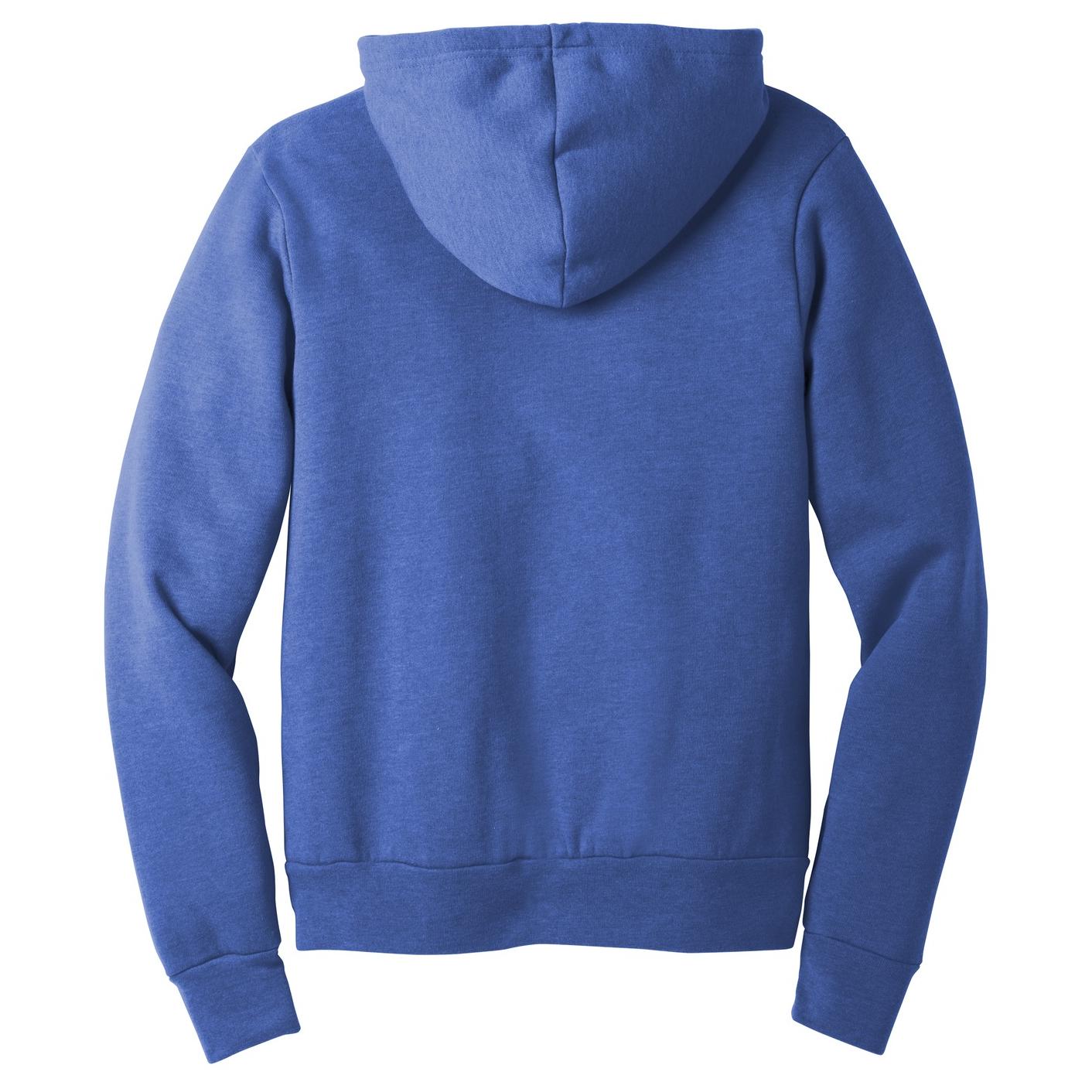 Bella + Canvas BC3719 Unisex Sponge Fleece Pullover Hoodie - Heather ...
