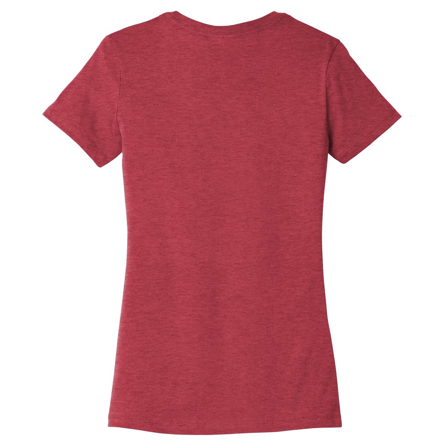 Bella + Canvas BC6004 Women's The Favorite Tee - Heather Red | Full Source