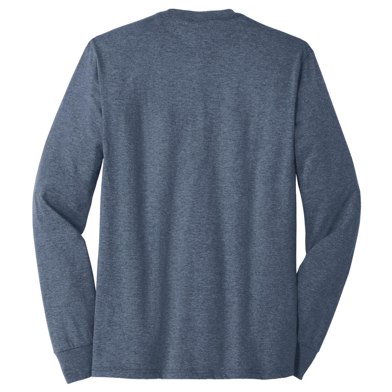 District DM132 Perfect Tri Long Sleeve Tee - Navy Frost | Full Source